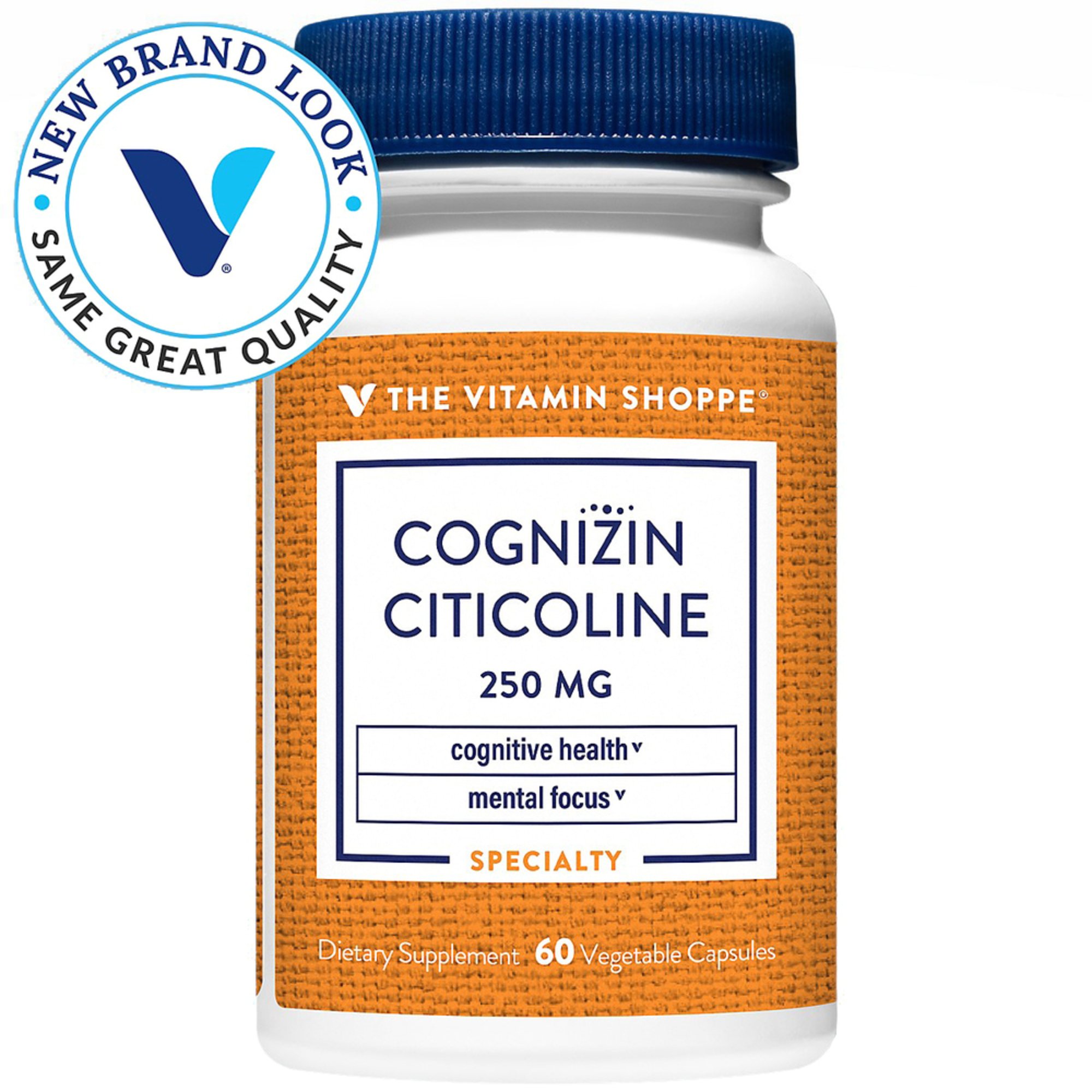 The Vitamin Shoppe Cognizin Citicoline 250 Mg, 60 Vegetable Capsules ...