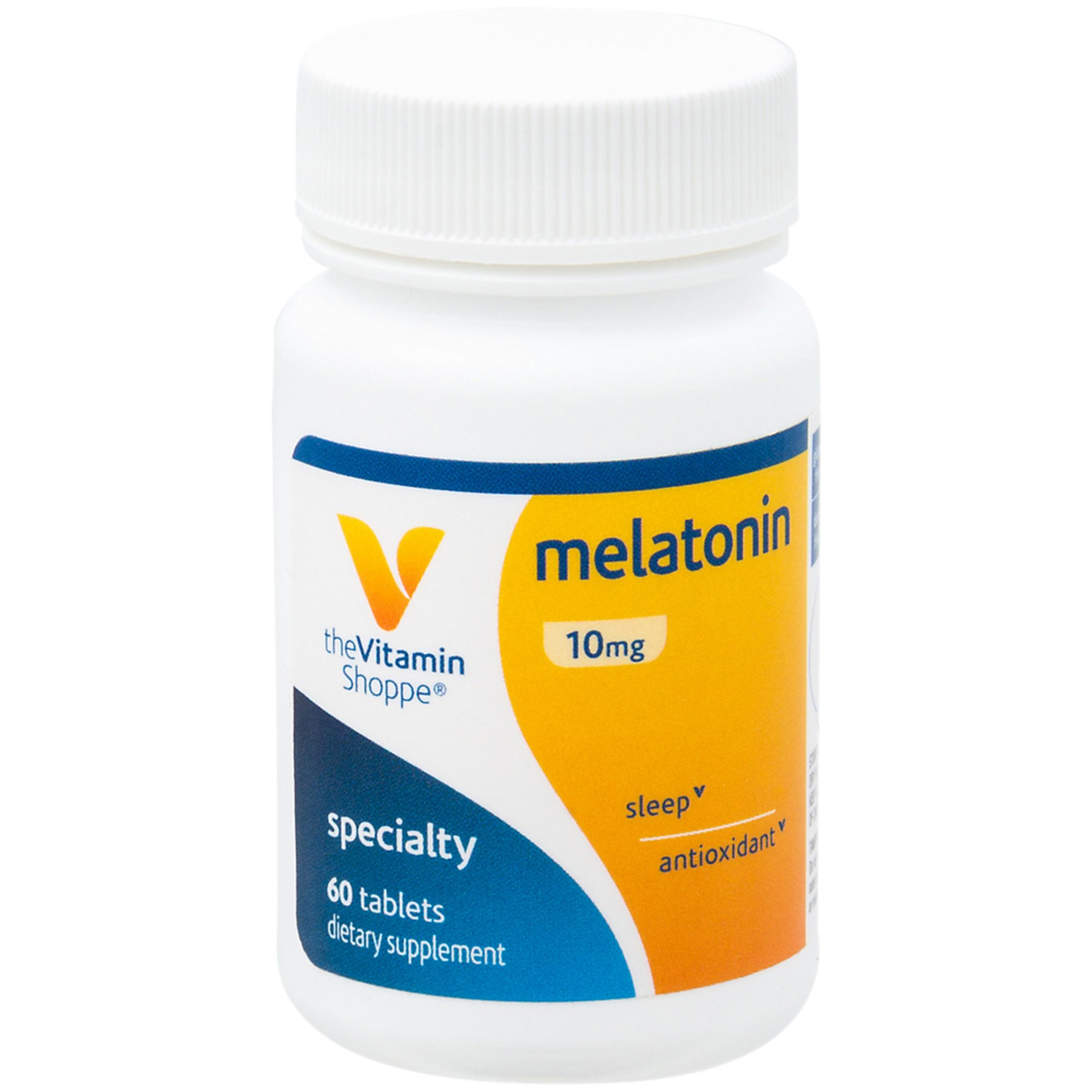 The Vitamin Shoppe Melatonin 10 Mg 60 Tablets | Mood/sleep Support ...