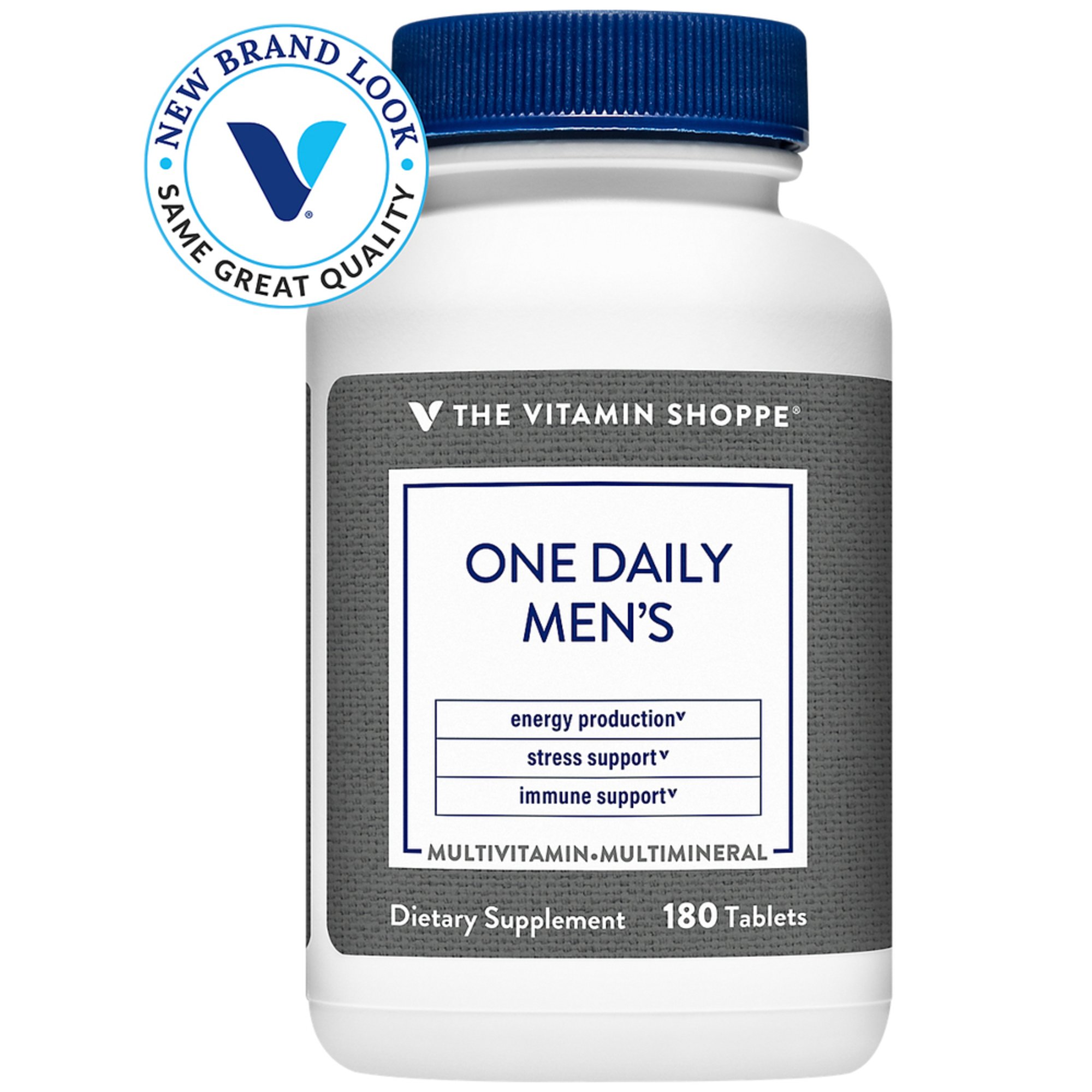 The Vitamin Shoppe One Daily Men's Multivitamin And Multimineral With ...