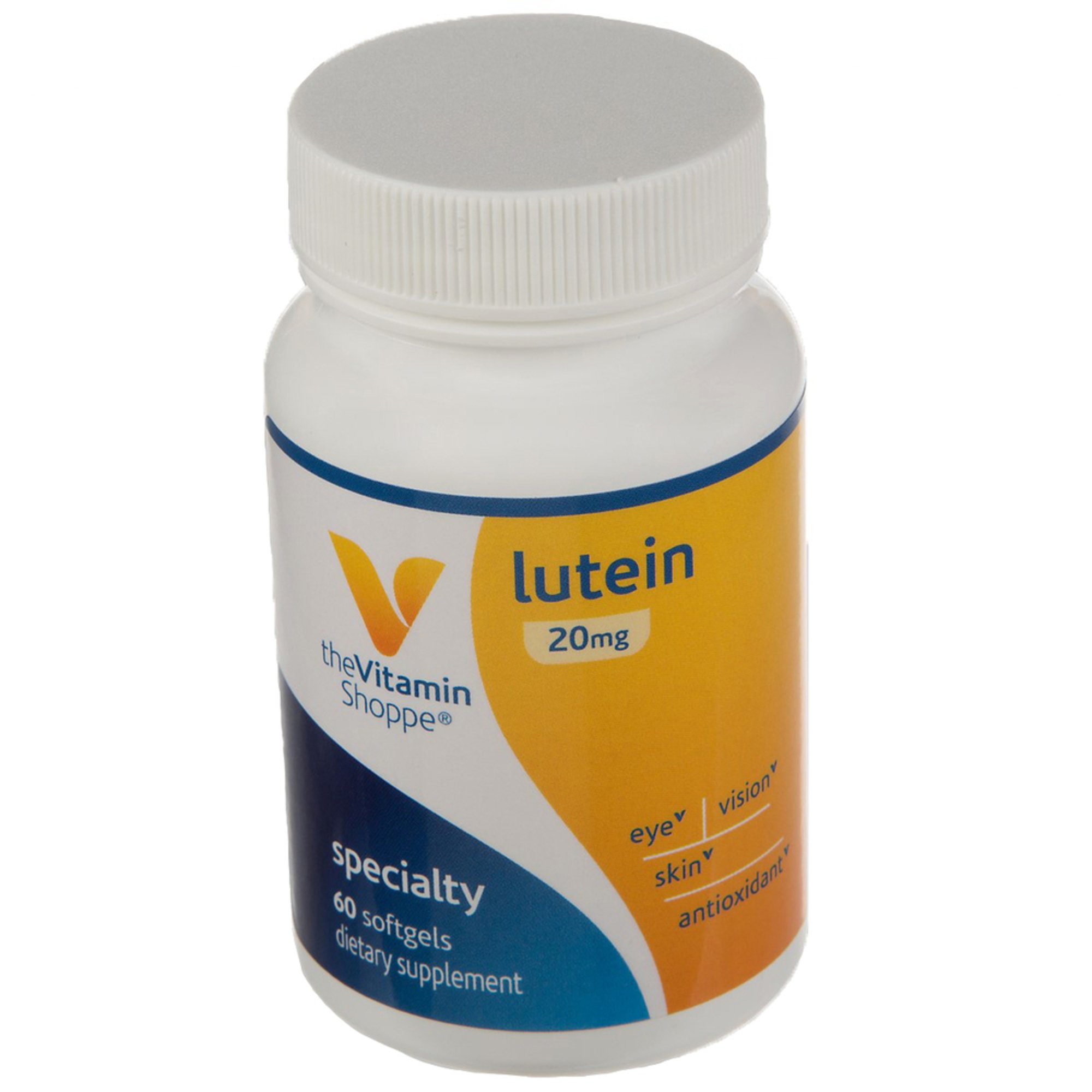 The Vitamin Shoppe Lutein 20 Mg, 60 Softgels | Brain/memory/eye Support ...