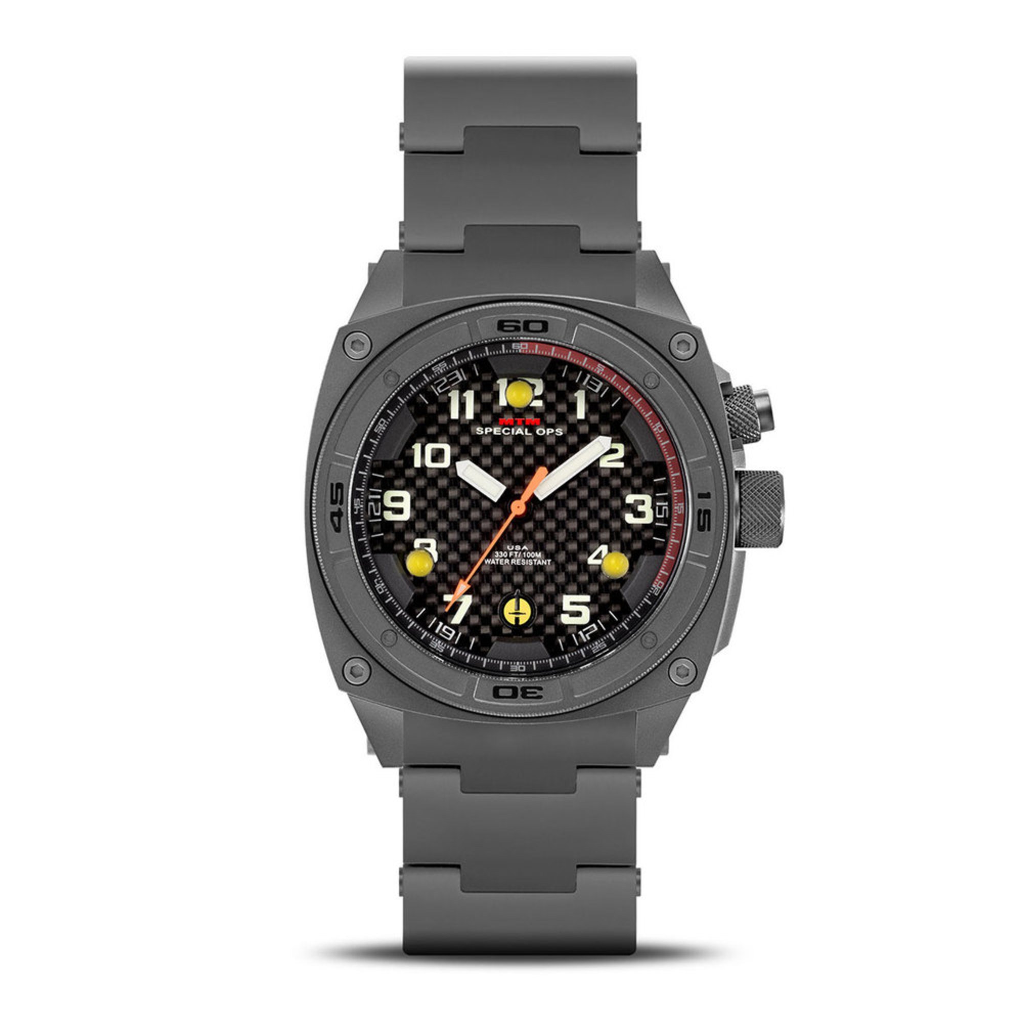 Mtm Special Ops Falcon Grey/black Grey Titanium Watch, 44mm | Men's ...