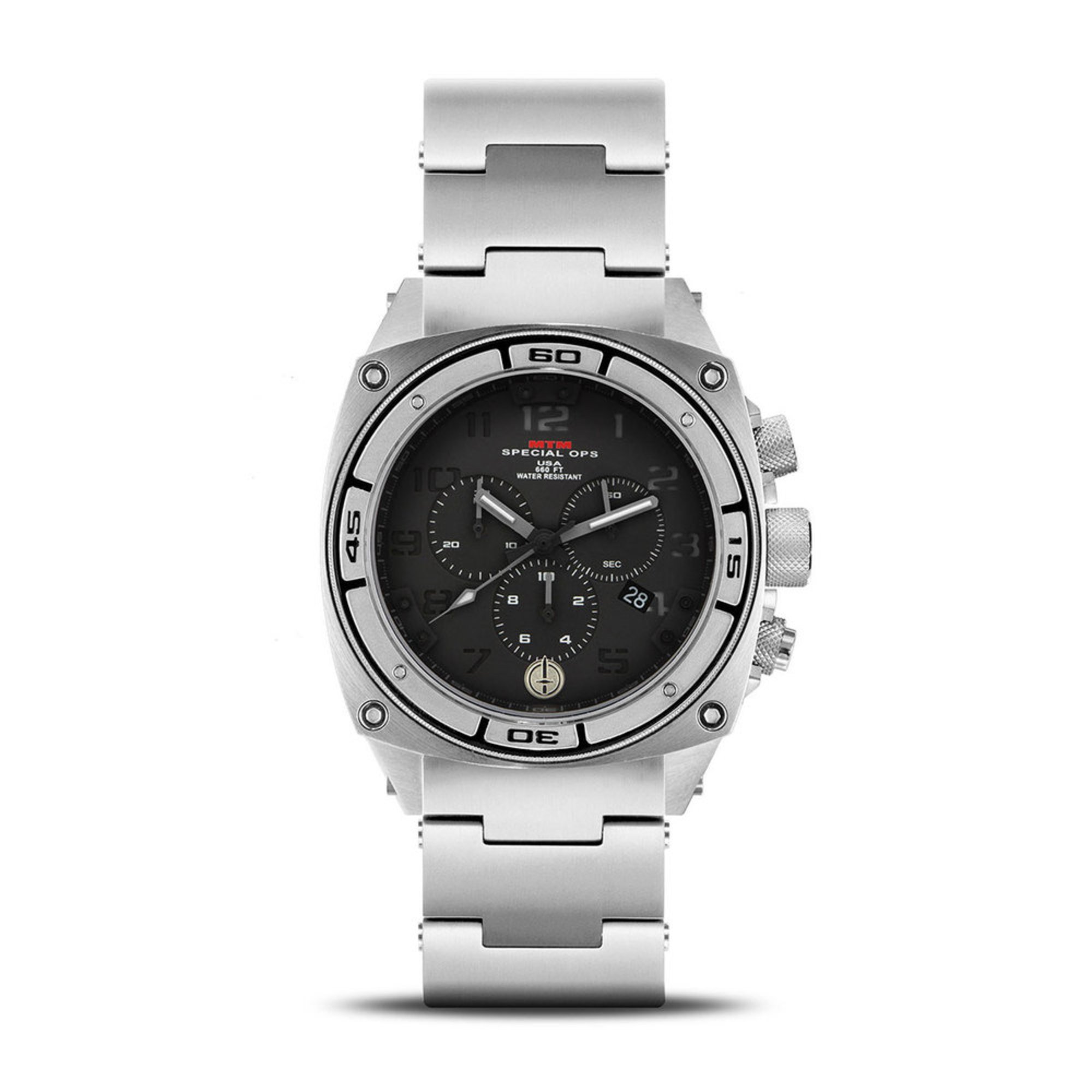 Mtm Special Ops Predator Ii Titanium Band Chronograph Watch | Men's ...