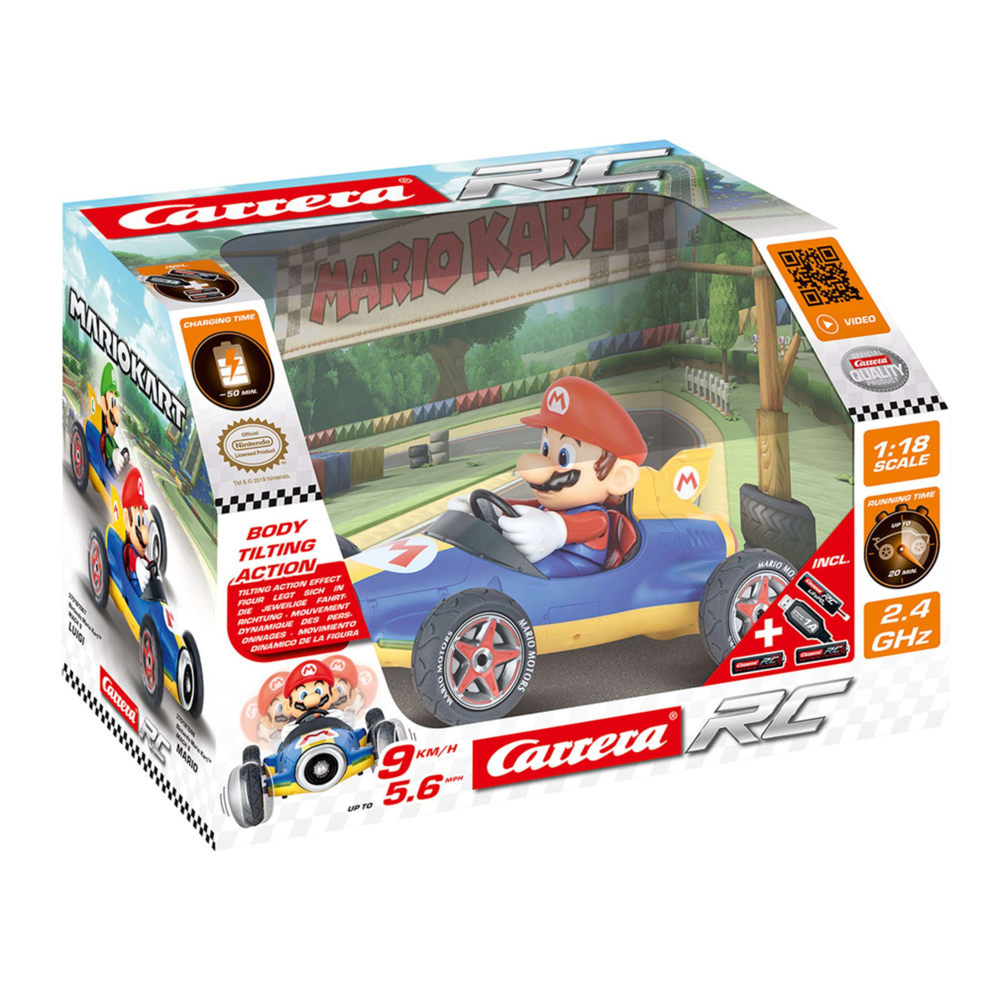 Carrera Rc- Mario Mach 8 | Remote-controlled Toys | Baby, Kids & Toys ...