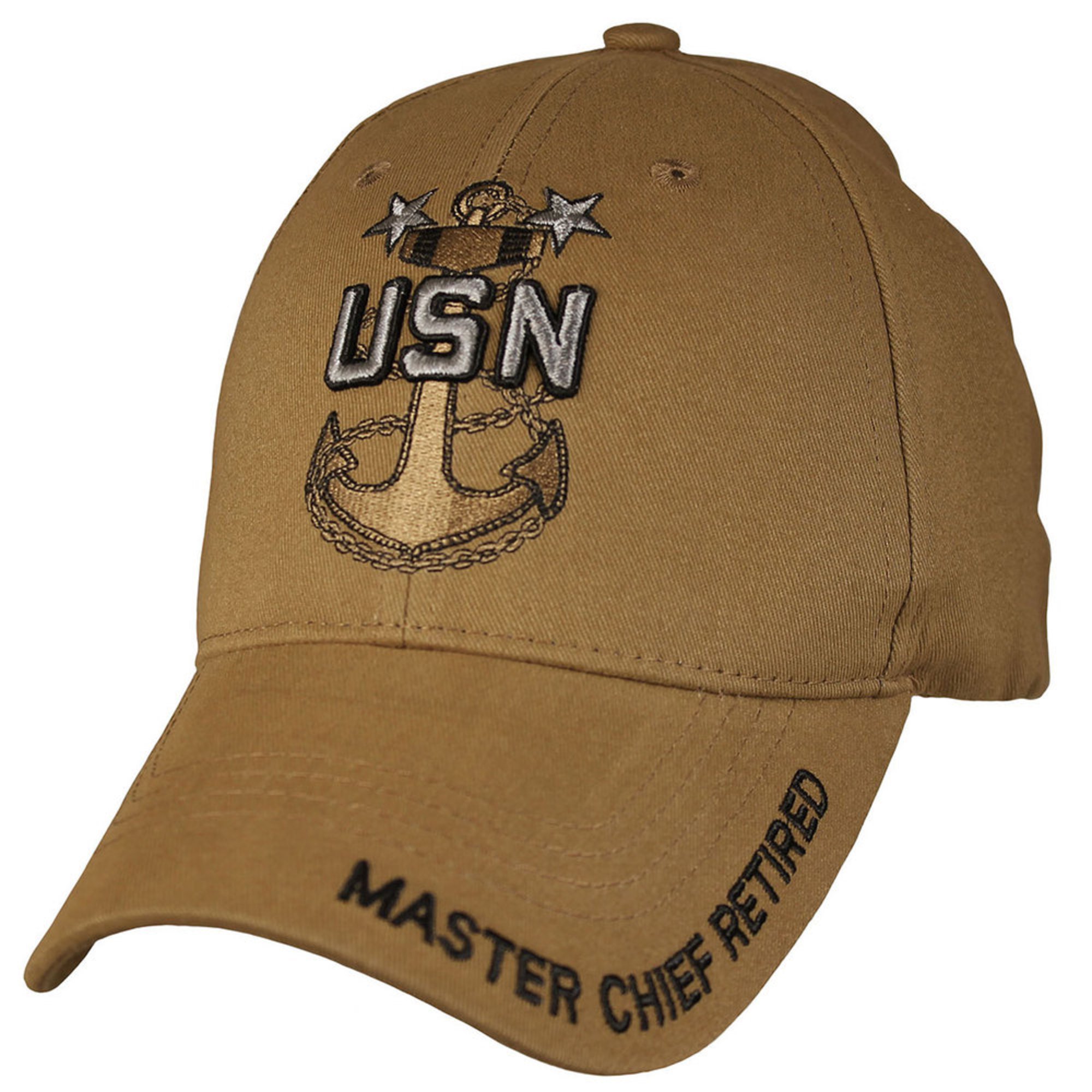 Eagle Crest Retired Master Chief Petty Officer Mcpo Cap | Navy Pride ...
