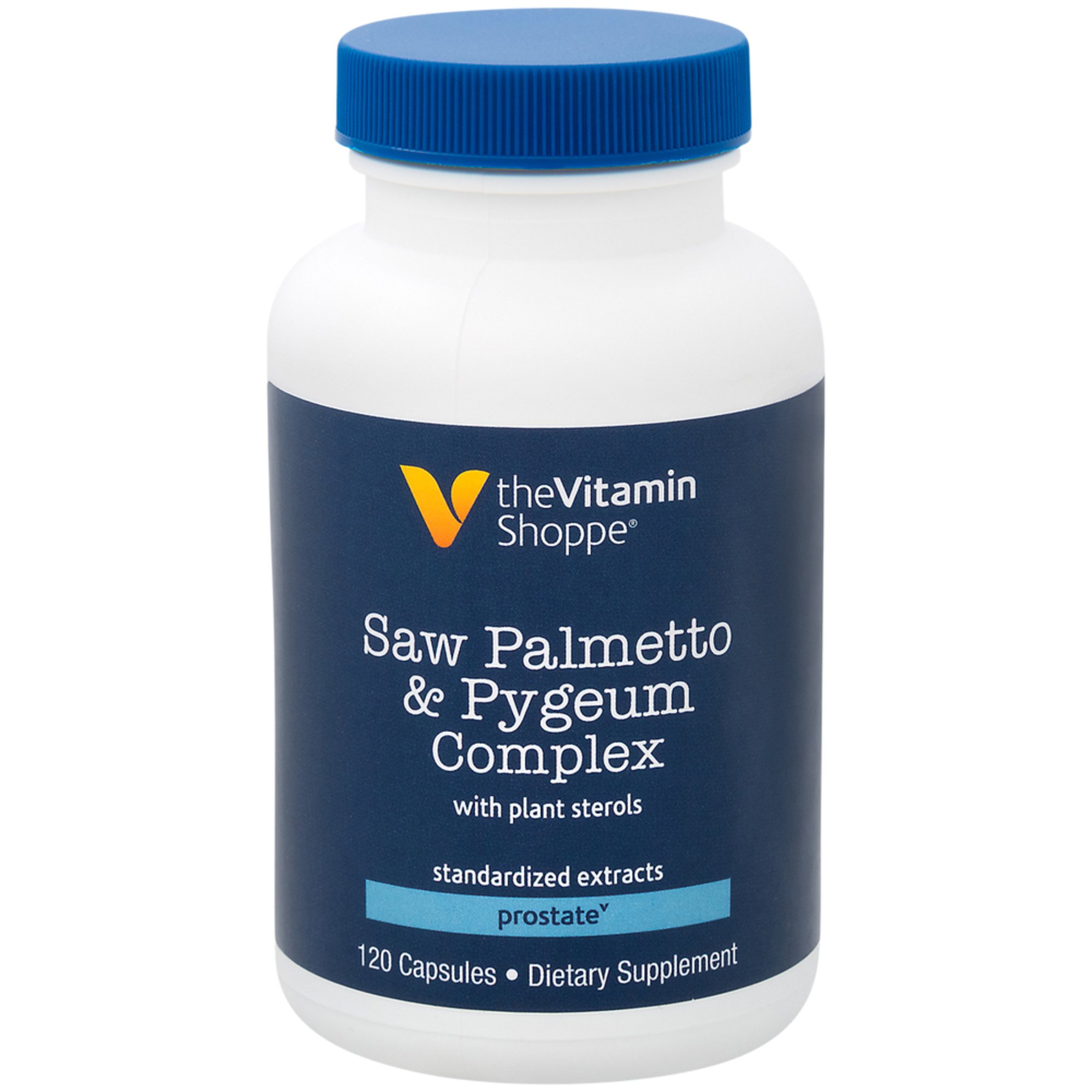 The Vitamin Shoppe Saw Palmetto & Pygeum Complex With Plant Sterols For ...