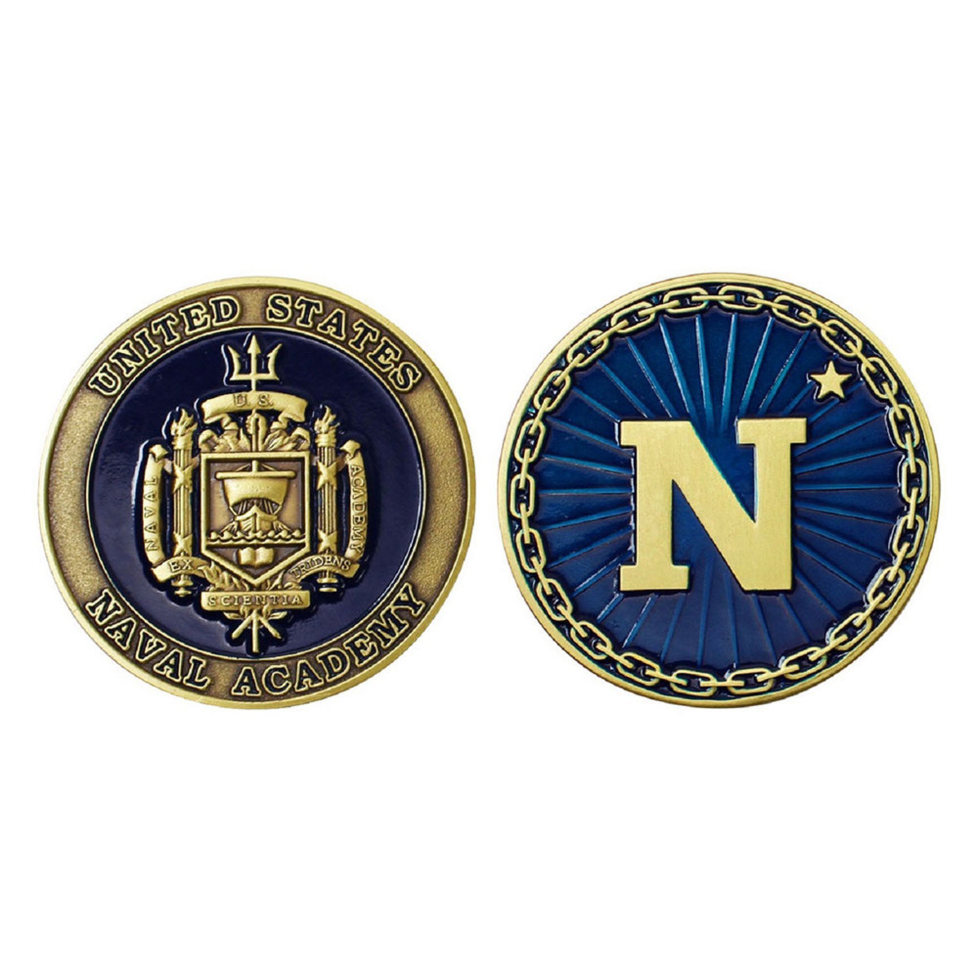 Vanguard Usn Naval Academy 2" Coin | Coins | Navy Pride - Shop Your ...