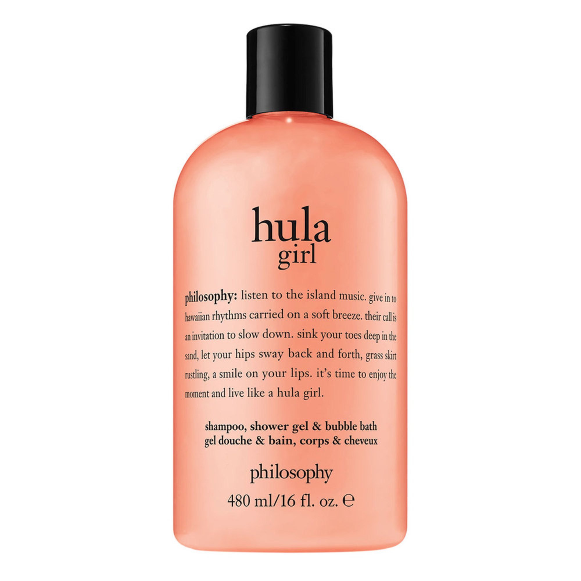 Philosophy Hula Girl Shampoo Shower Gel Bubble Bath Shower Gel