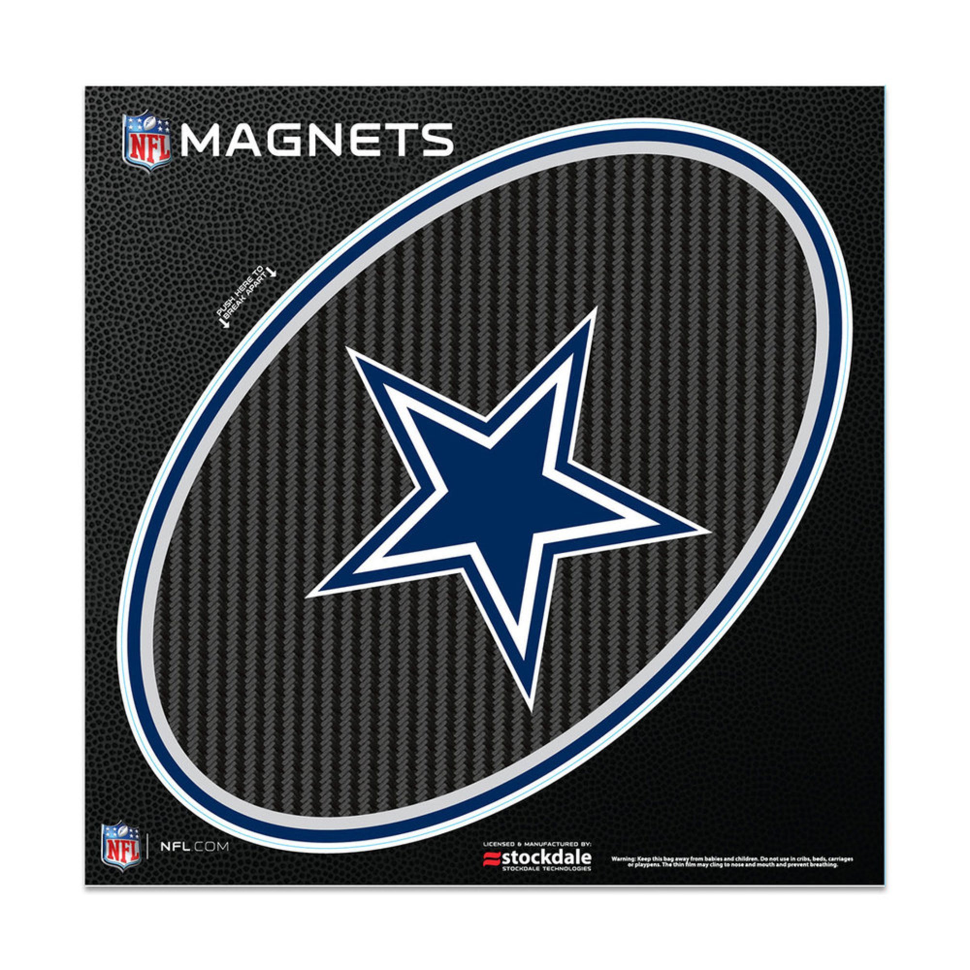 Wincraft Dallas Cowboys Carbon 6x6 Magnet | Magnets | Nfl Shop - Shop ...