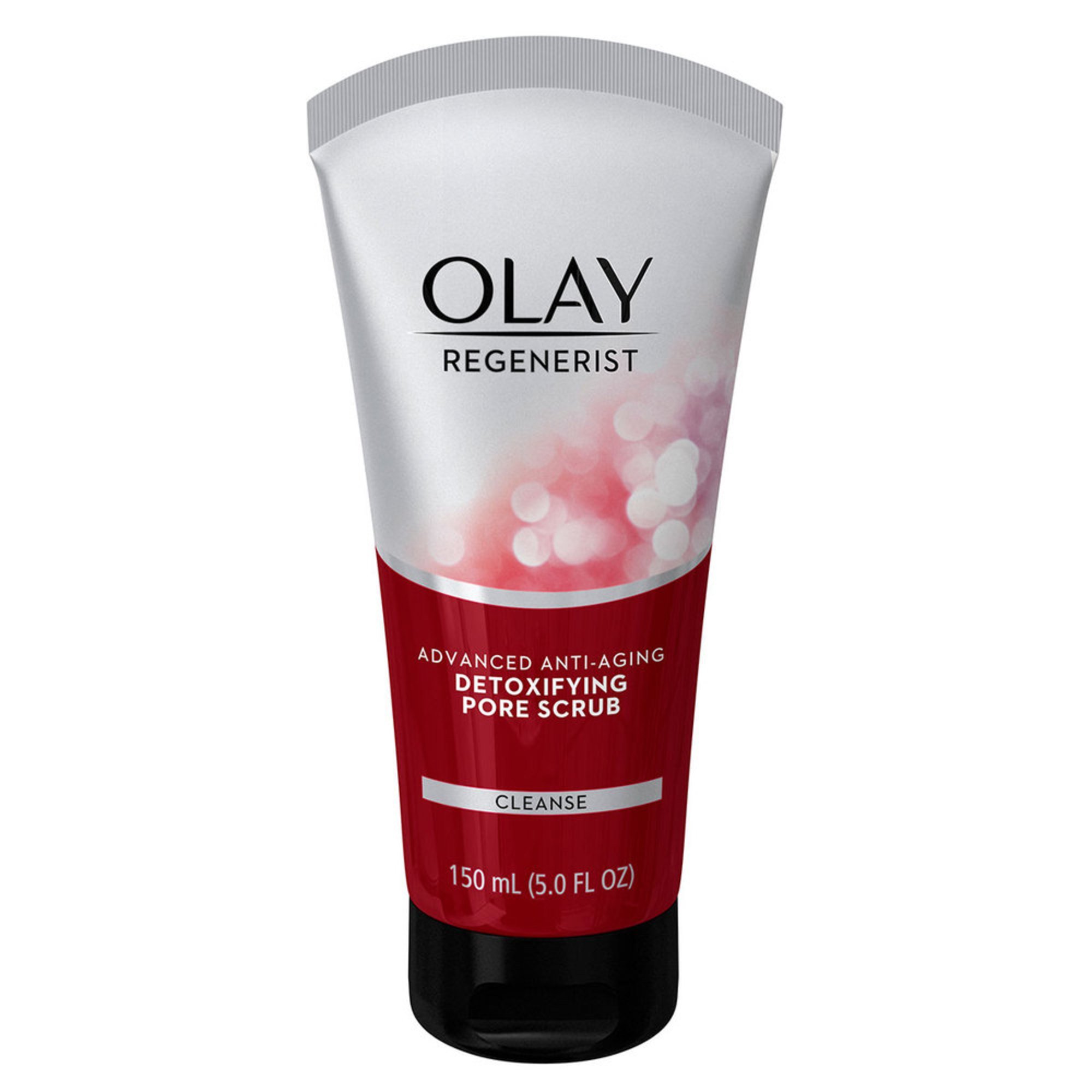 Olay Regenerist Detoxifying Pore Scrub Facial Cleanser, 5.0 Fl Oz ...