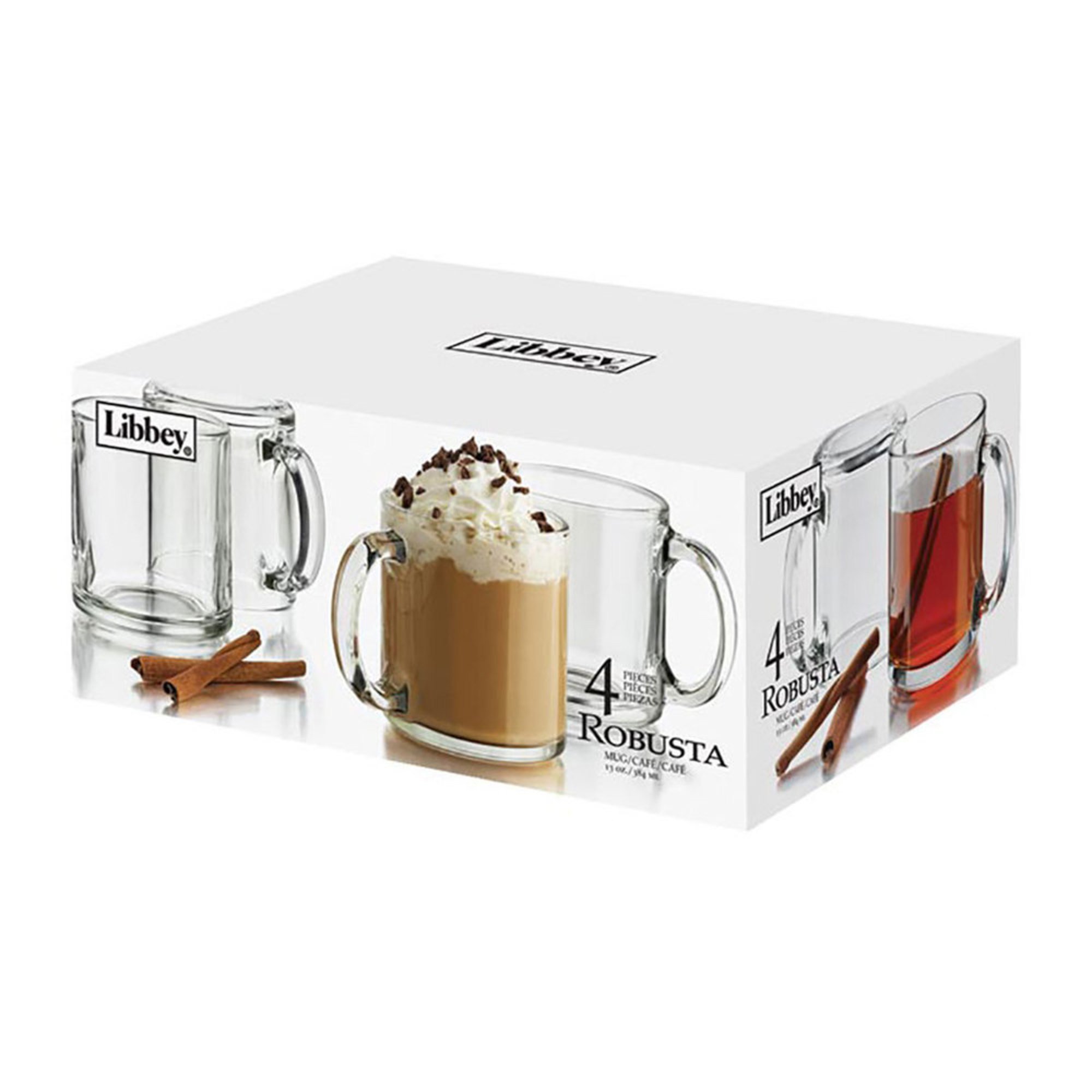 Libbey Robusta Mug, Set Of 4 | Coffee Mugs & Tea Cups - Shop Your Navy ...