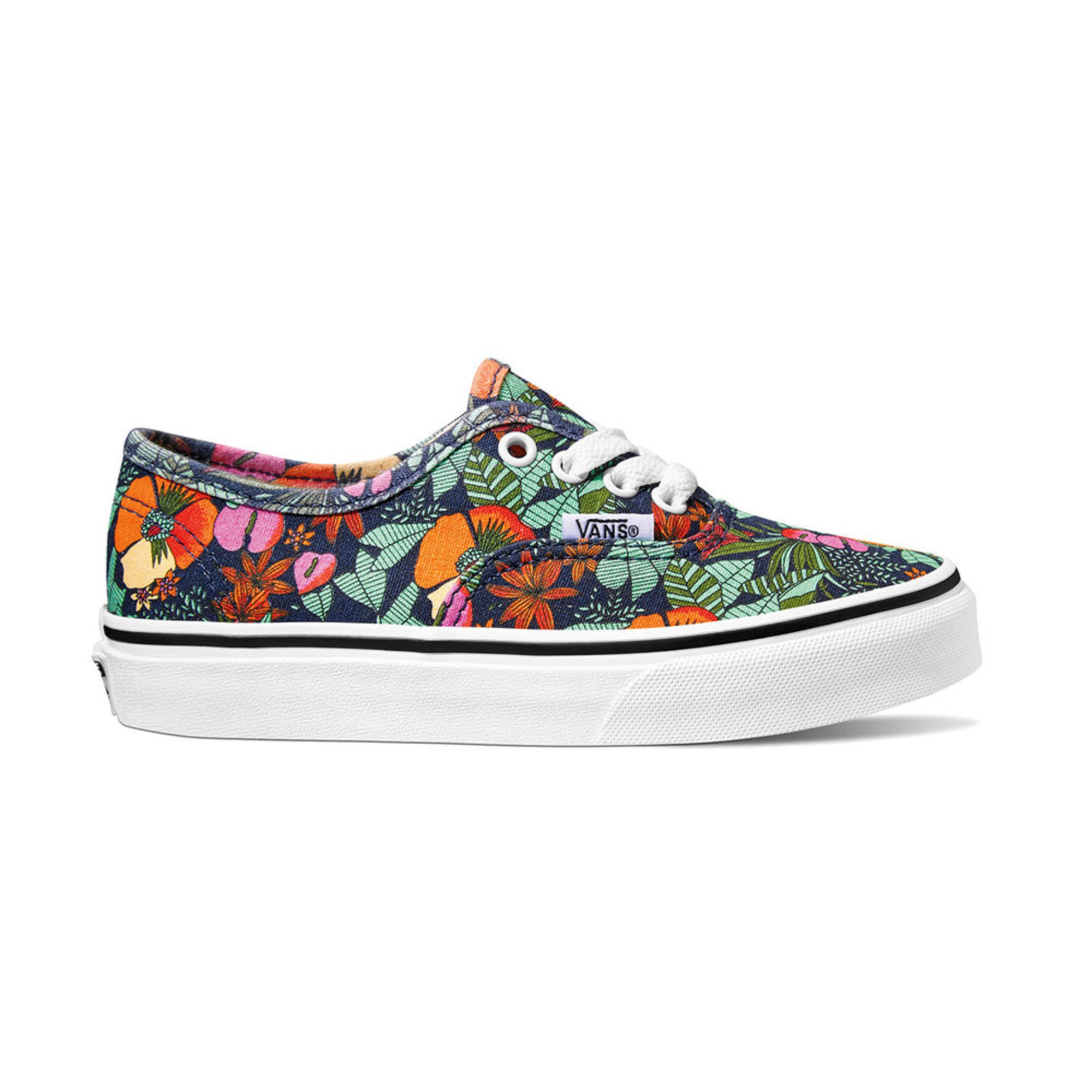 Vans Little Girls' Authentic Tropic Sneaker | Girl's Shoes | Shoes ...