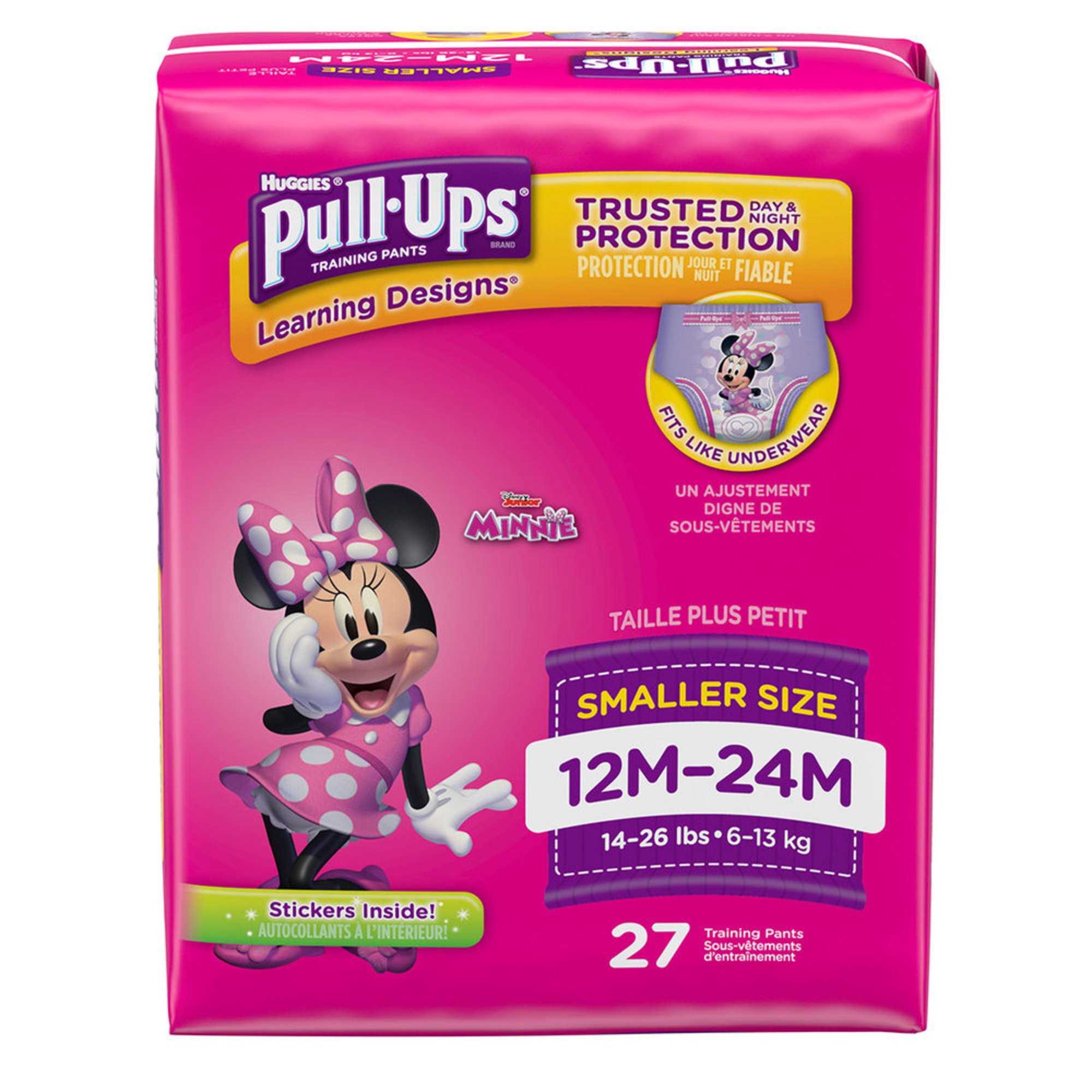 Huggies Pull-ups Learning Designs Girls' 27-count Training Pants, Size ...