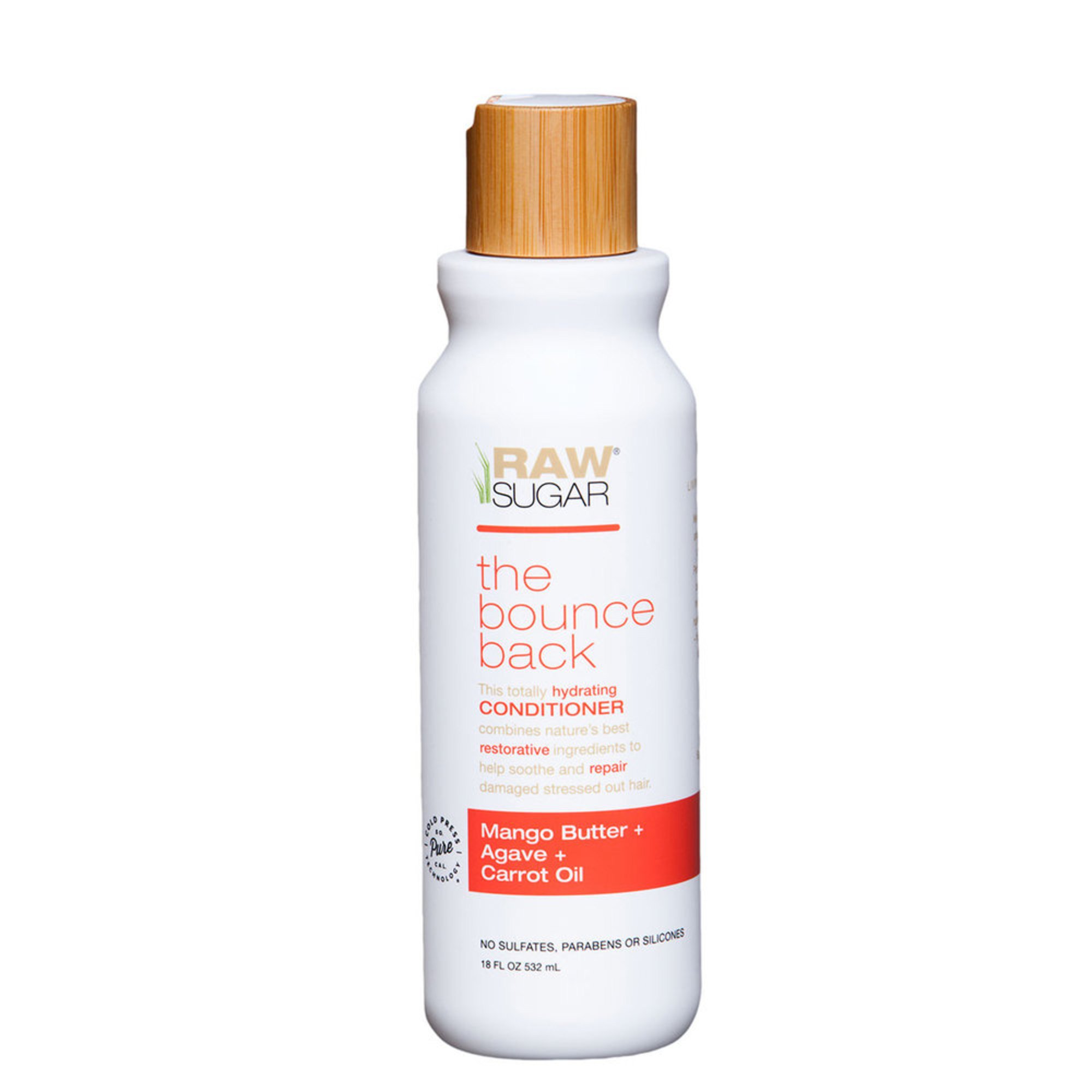 Raw Sugar Mango Butter + Agave + Carrot Oil Bounce Back Shampoo ...