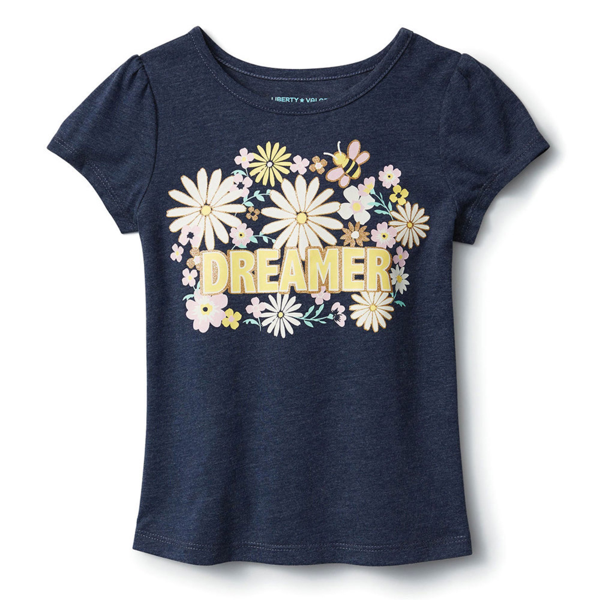 Liberty & Valor Little Girls' Dreamer Screen Tee | Little Girls' Tops ...