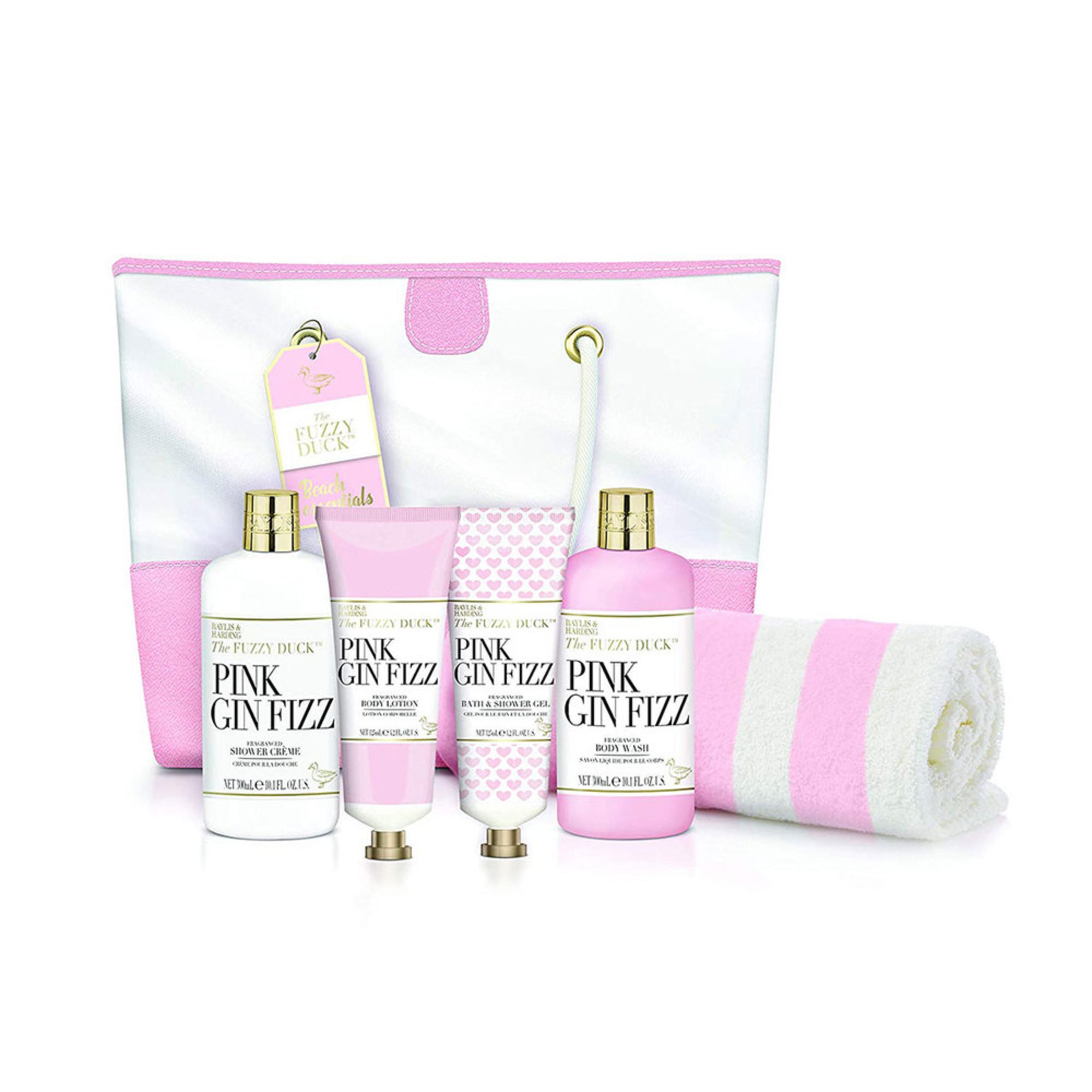 The Fuzzy Duck Pink Gin Fizz Holiday Bag | Bath & Body Gifts & Value ...