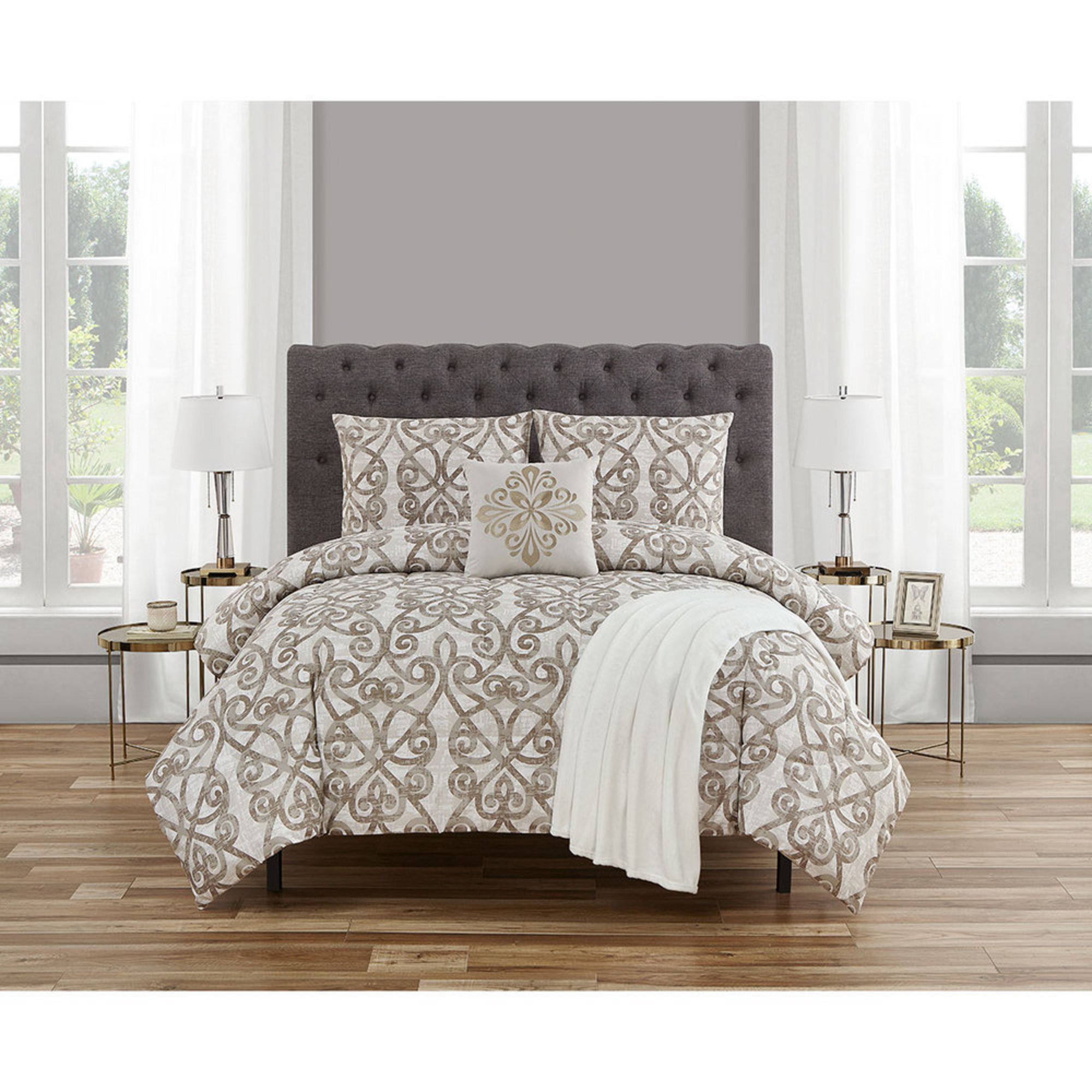 Harbor Home Loren 5 Pc Comforter Set | Comforter Sets & Coordinating ...