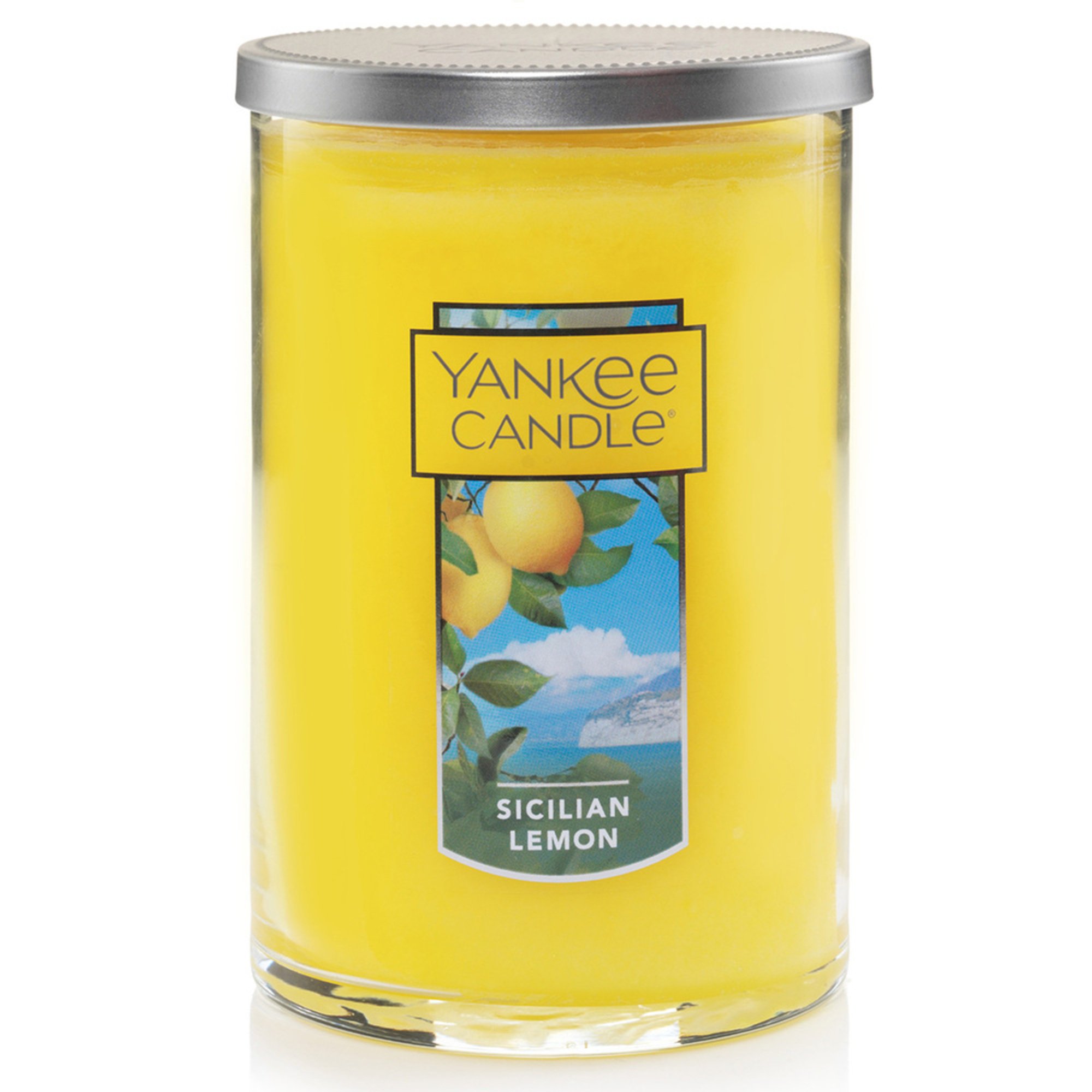 Yankee Candle Sicilian Lemon 2-wick Tumbler Candle | Jar Candles | For ...