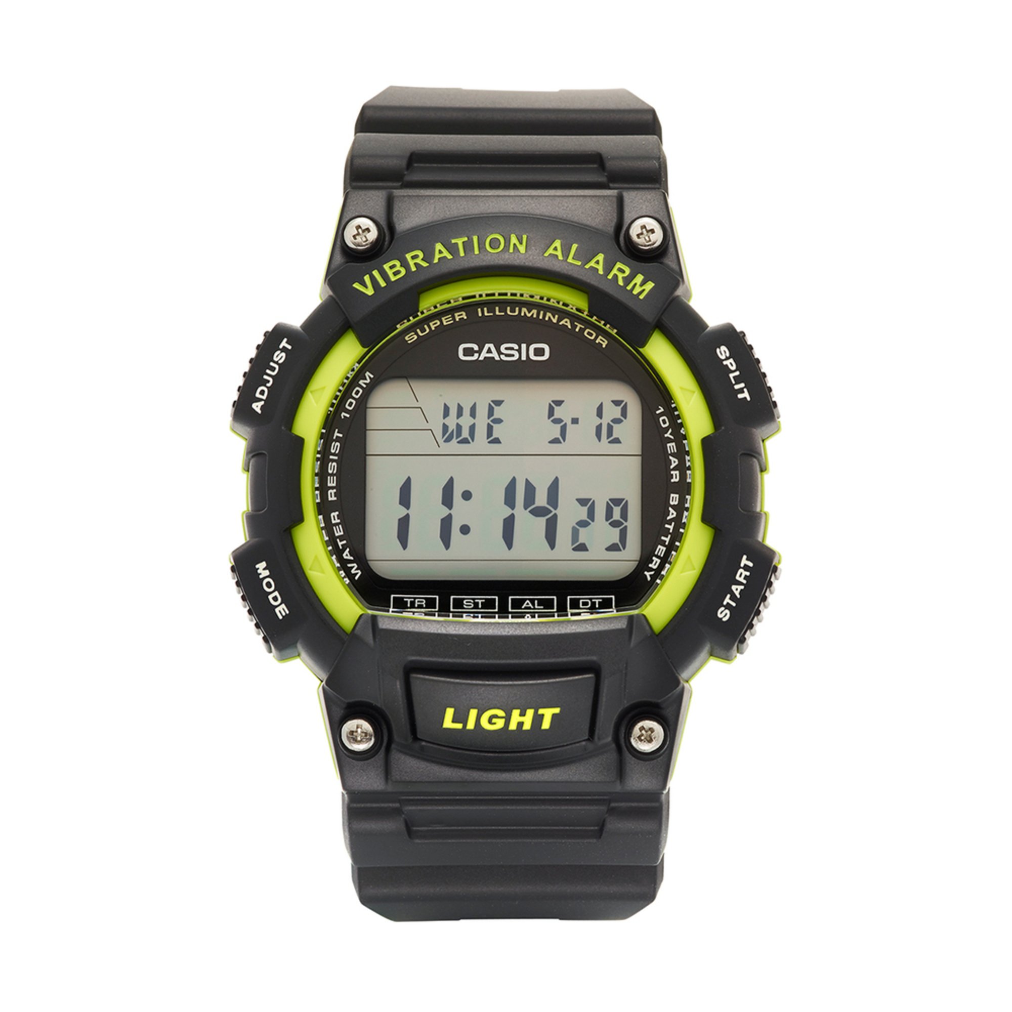 Casio Men's Grey Dial/black Resin Strap Watch, 44mm | Men's Watches ...