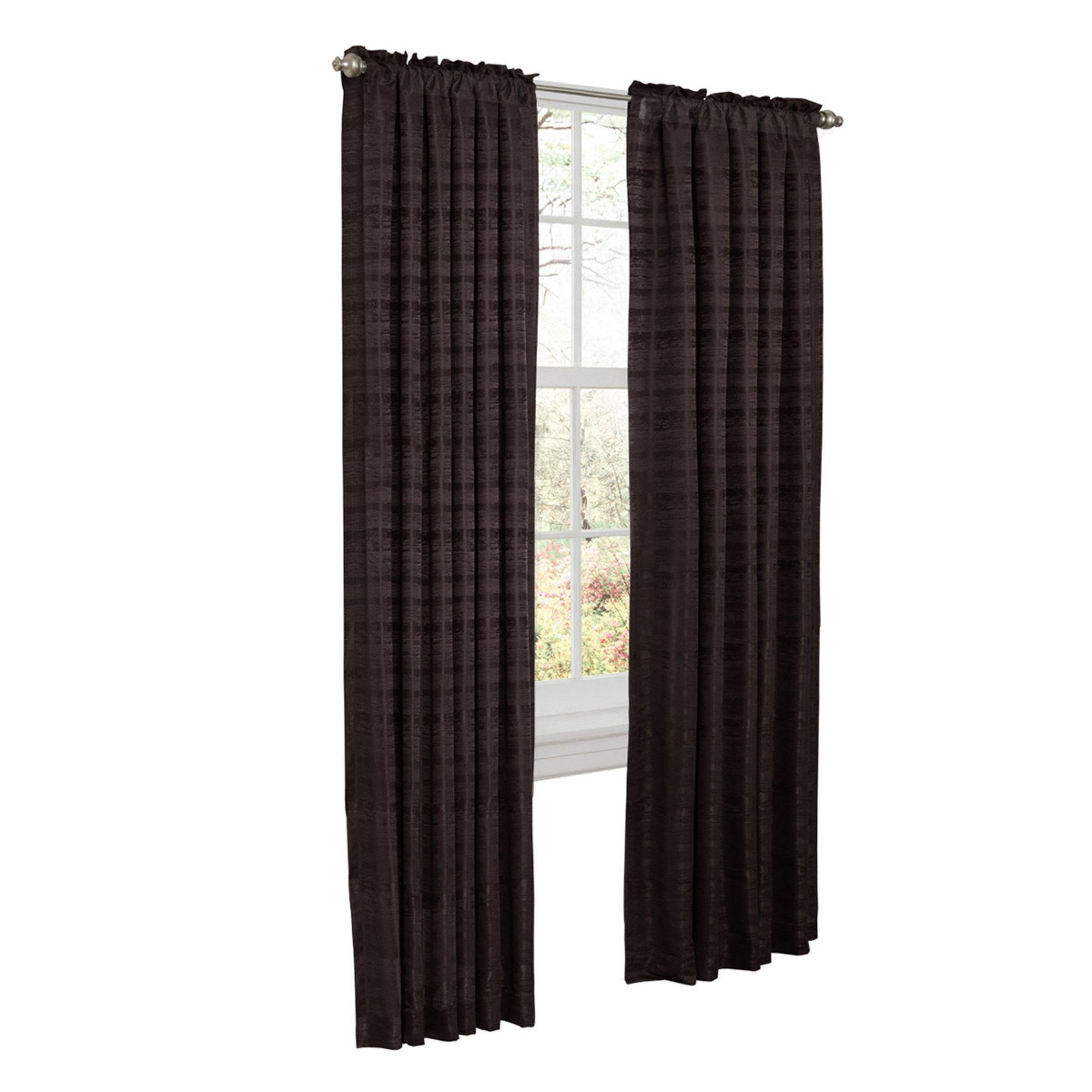 Maytex Thermal Shield Francesca 54"x84" Curtain Panel | Window ...
