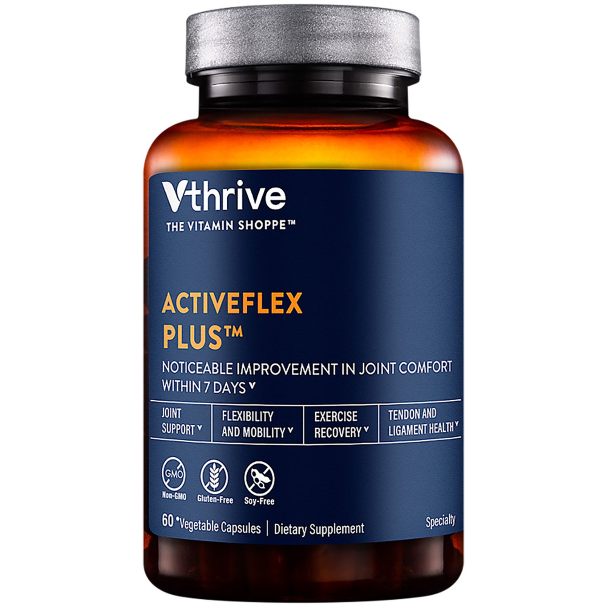 Vthrive Activeflex Plus Joint Support 60 Vegetable Capsules | Calcium ...