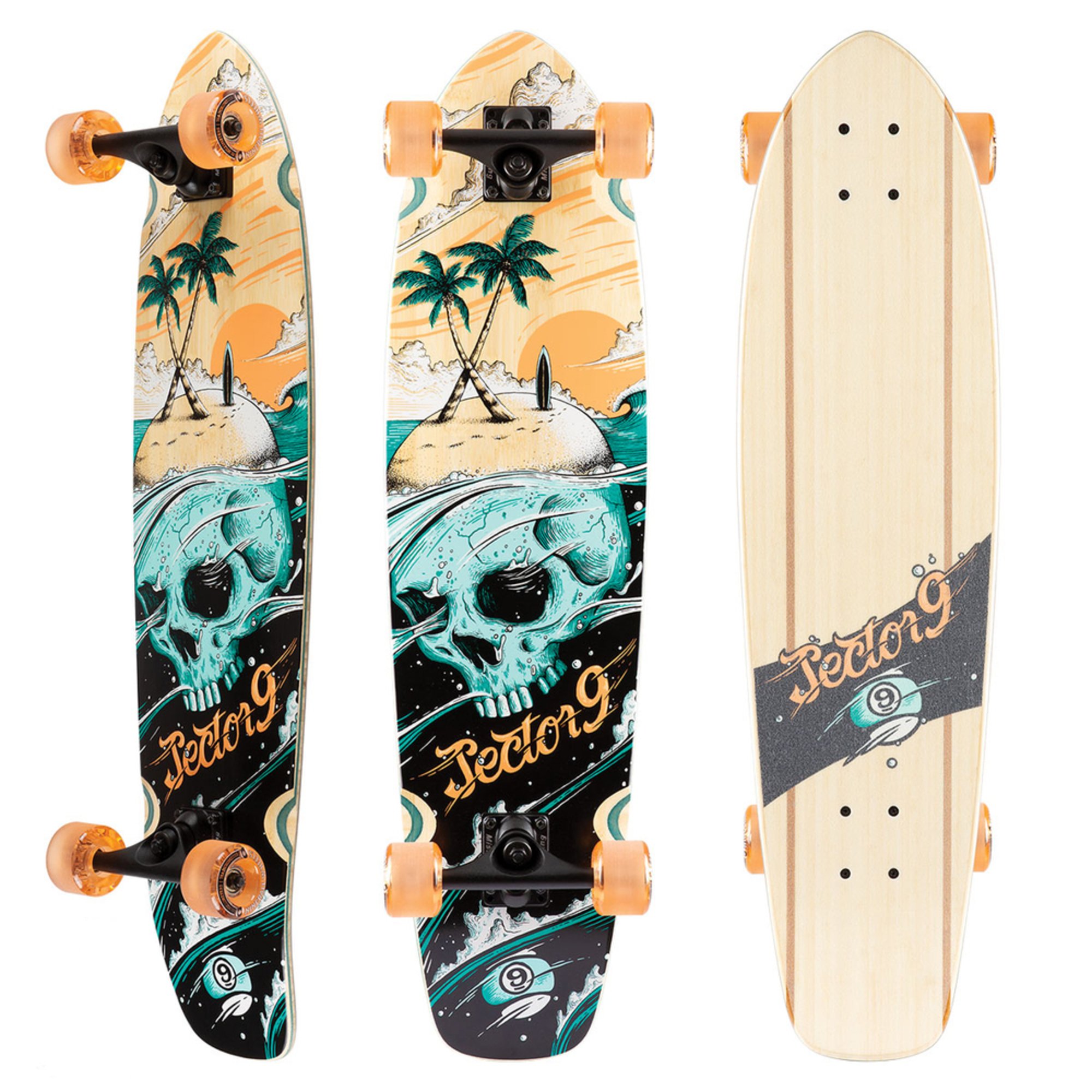 Sector 9 Bamboo Series Stranded Strand Skateboard | Skateboards | Toys ...