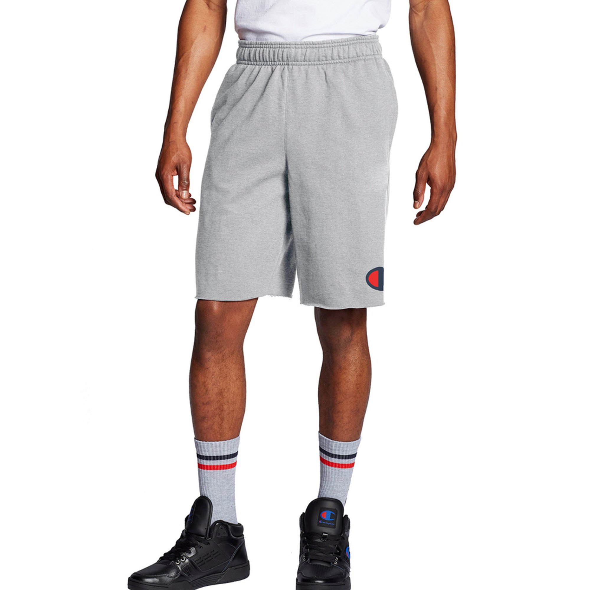 Champion Men's Powerblend Graphic Shorts | Men's Active Shorts ...