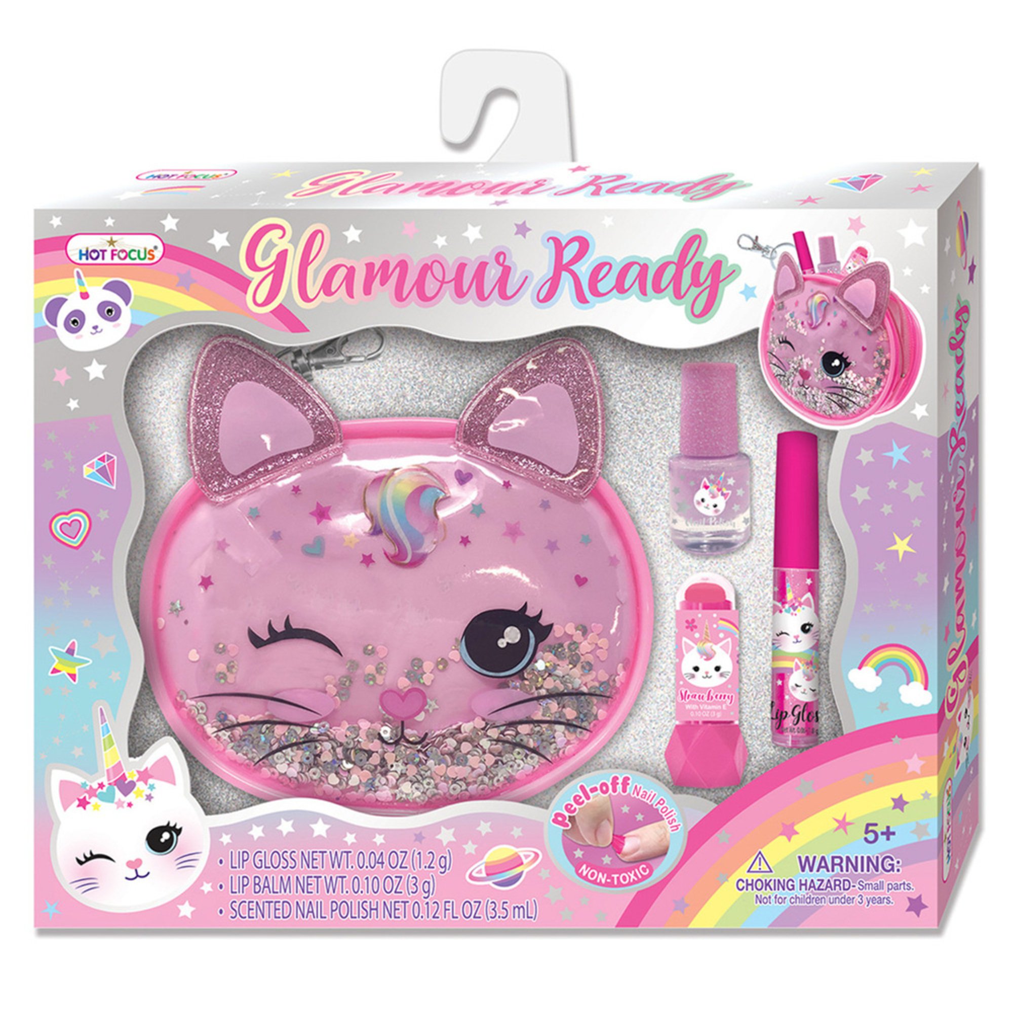 Hot Focus Glamour Ready Caticorn Holiday Gift Pack | Bath & Body Gifts ...
