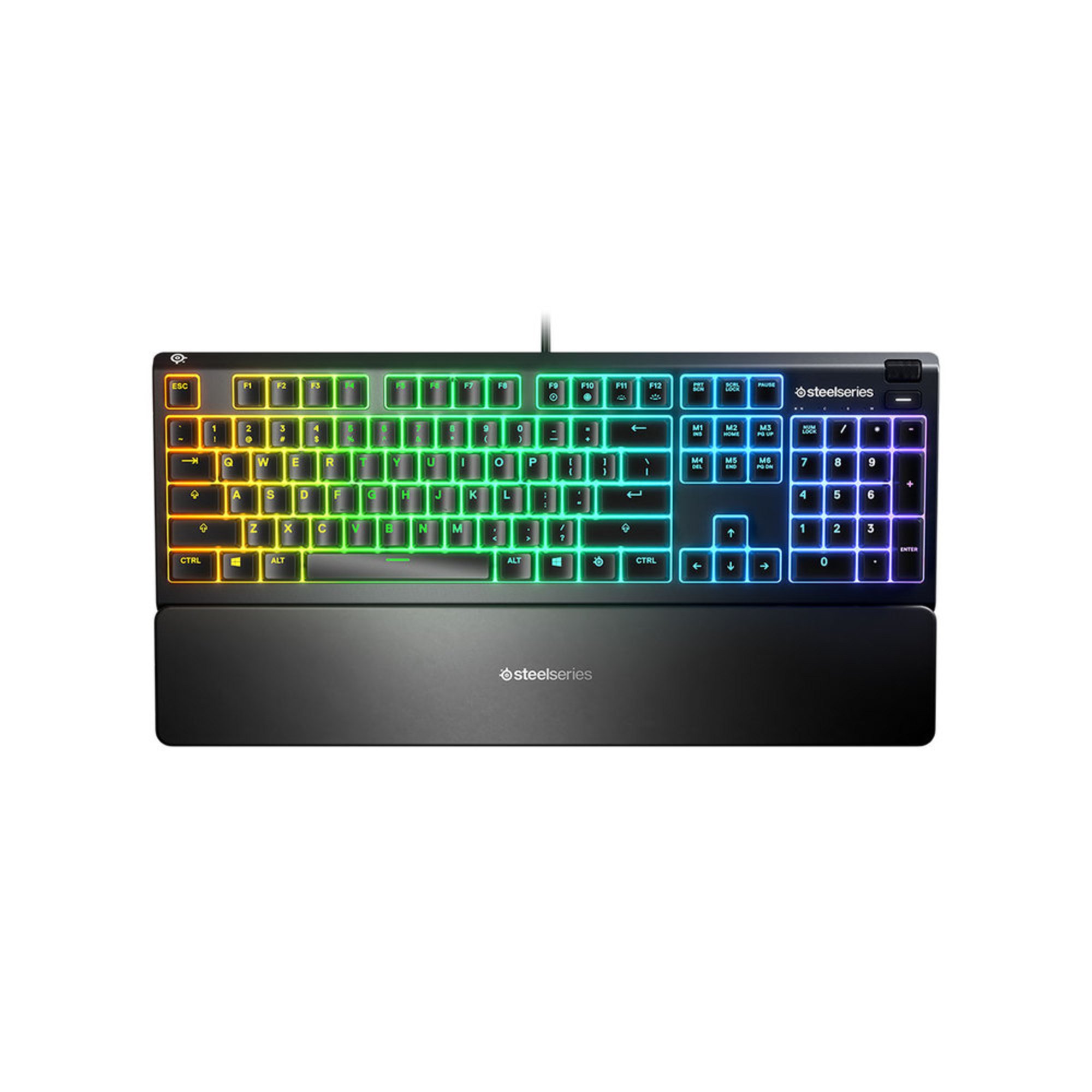 Steelseries Apex 3 Wired Gaming Keyboard With Rgb Back Lighting | Pc ...