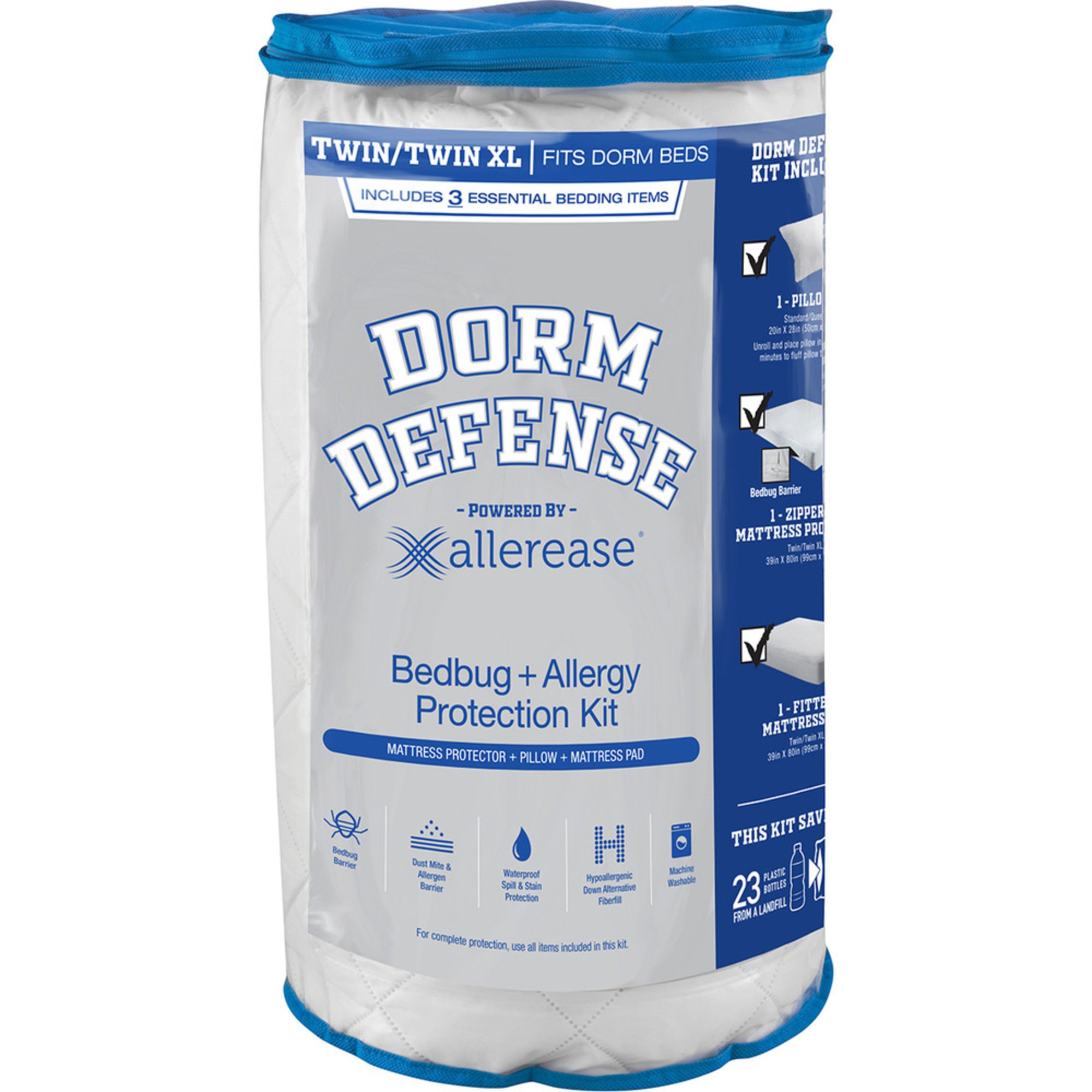 Allerease Dorm Defense Kit | Mattress Pads & Toppers | For The Home - Shop Your Navy Exchange ...