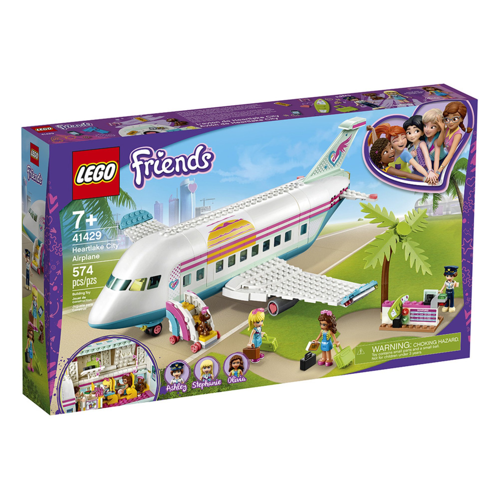Lego Friends Heartlake Airplane (41429) | Building Sets & Kits | Baby ...