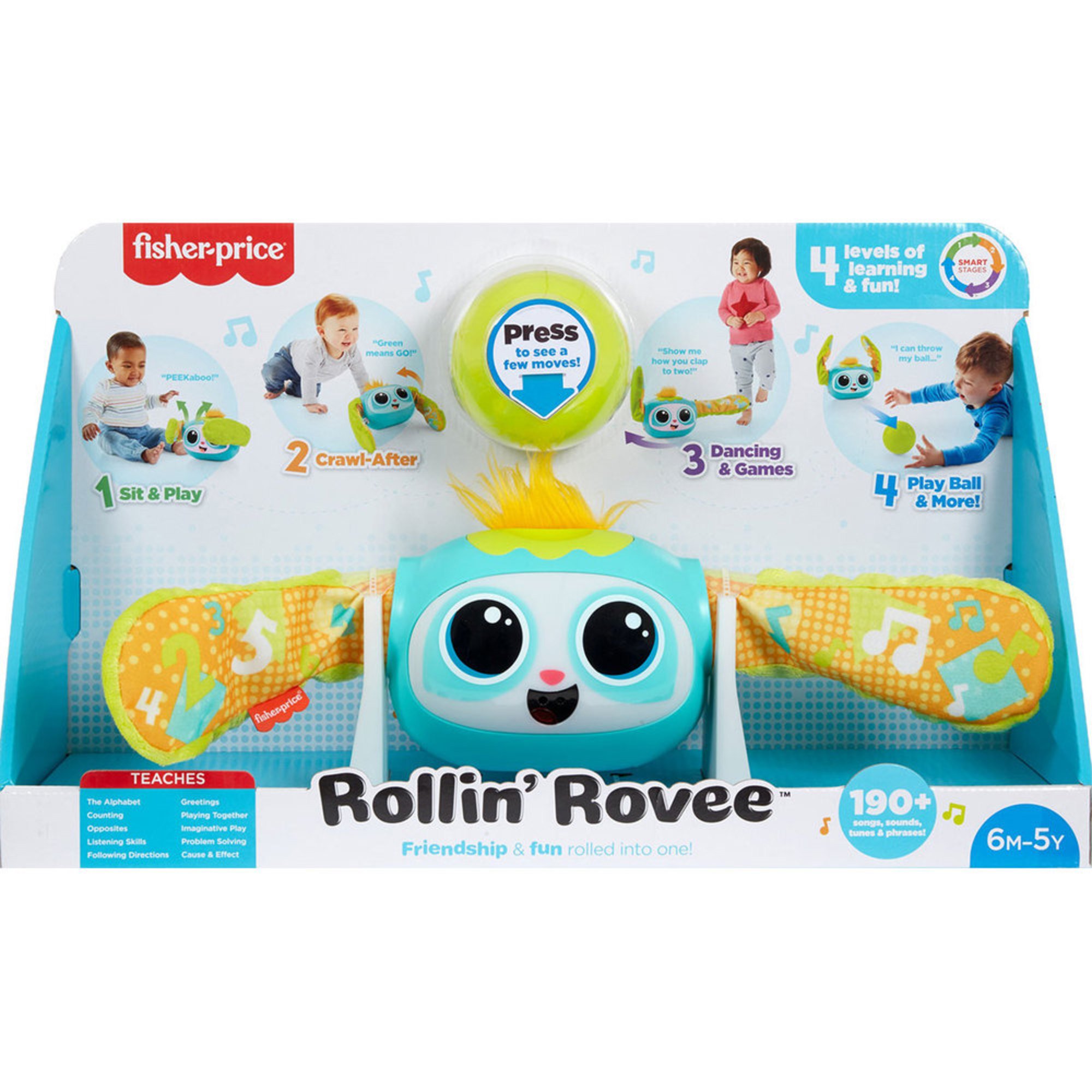 Fisher-price Rollin' Rovee | Early Learning | Baby, Kids & Toys - Shop ...