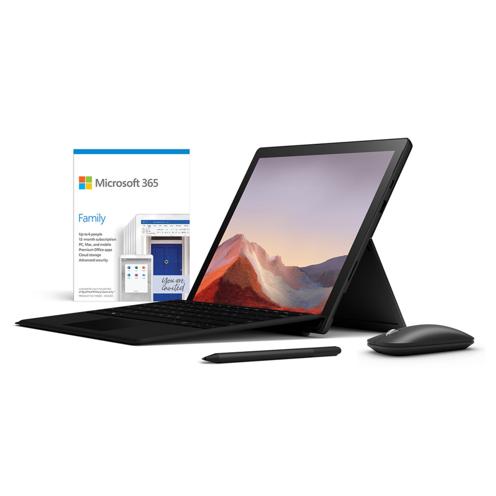 Microsoft Surface Pro 7 Military Bundle, Intel Core I7, 16gb Ram, 256gb ...