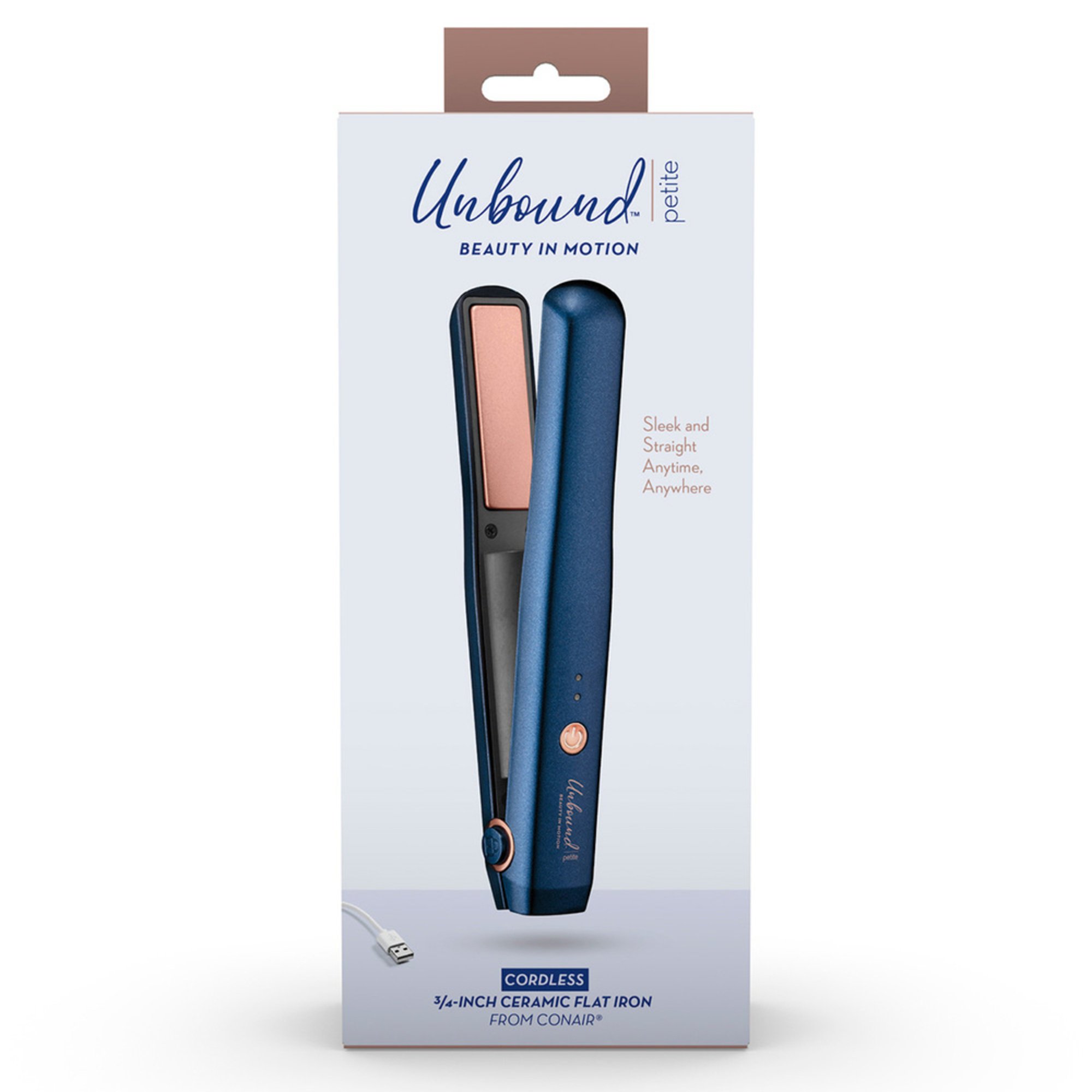 Conair Unbound Petite Cordless Mini Flat Iron | Hair Styling Tools ...