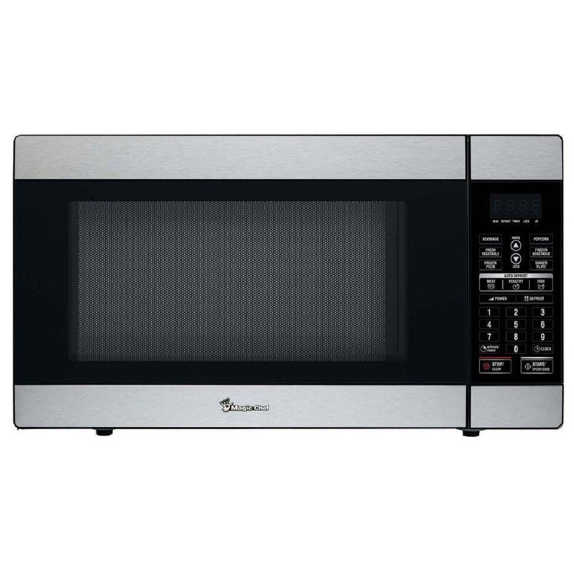 Magic Chef 1.8 Cu. Ft. Stainless Steel Microwave Oven | Kitchen | For ...