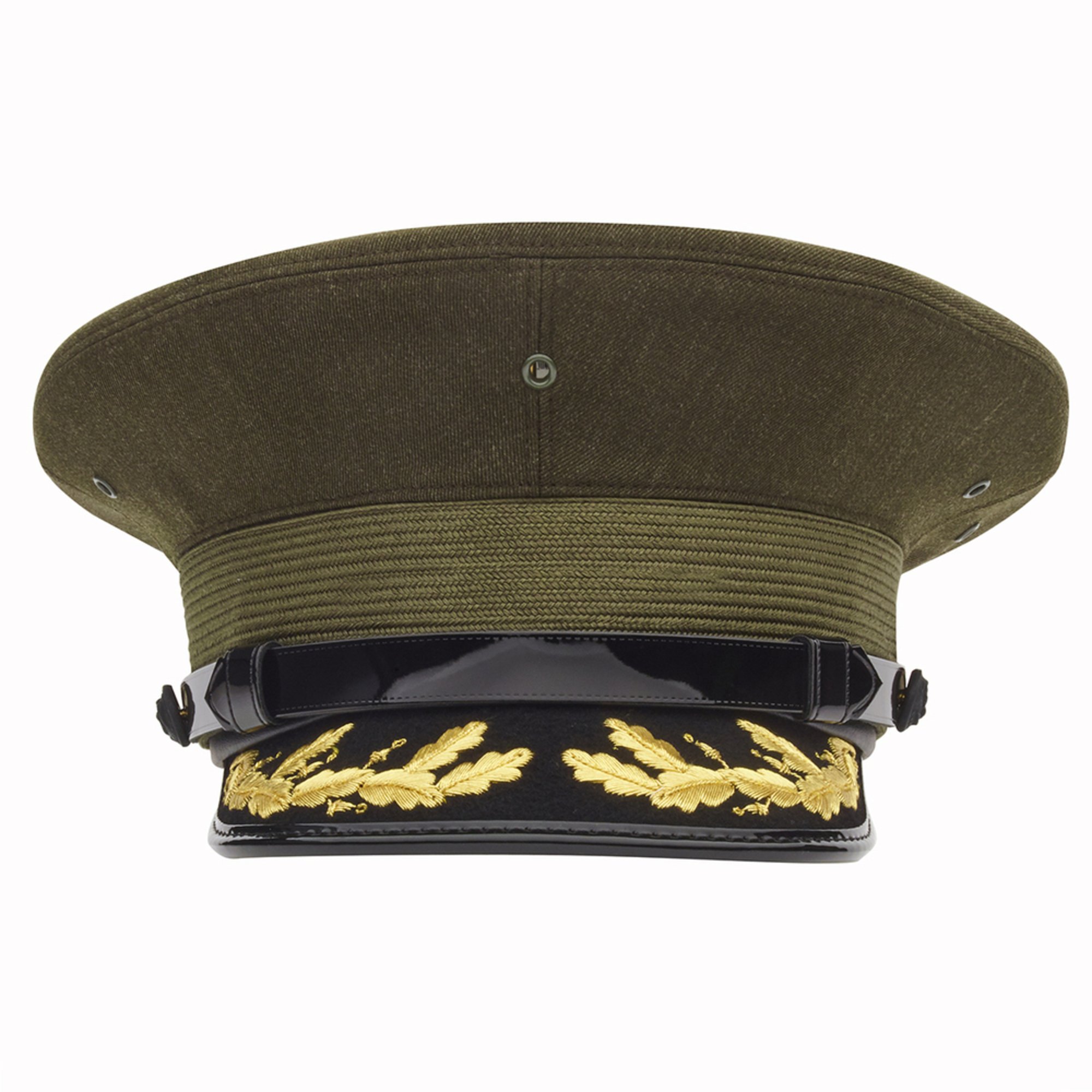 Usmc Officer Field Grade Service Green Combination Cap No Dev | Caps ...