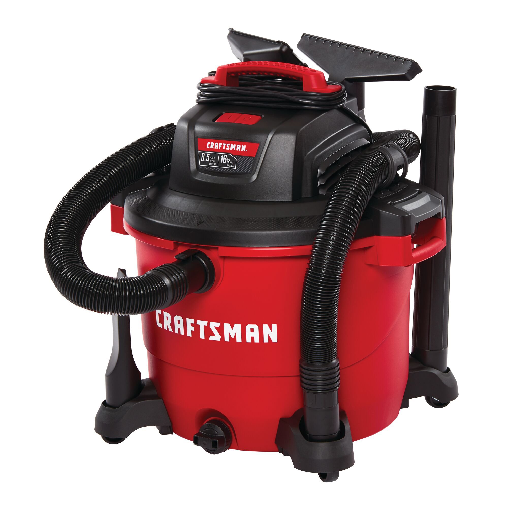 Craftsman 16-gallon 6.5hp With Dry Vac | Power Tools | General Hardware ...