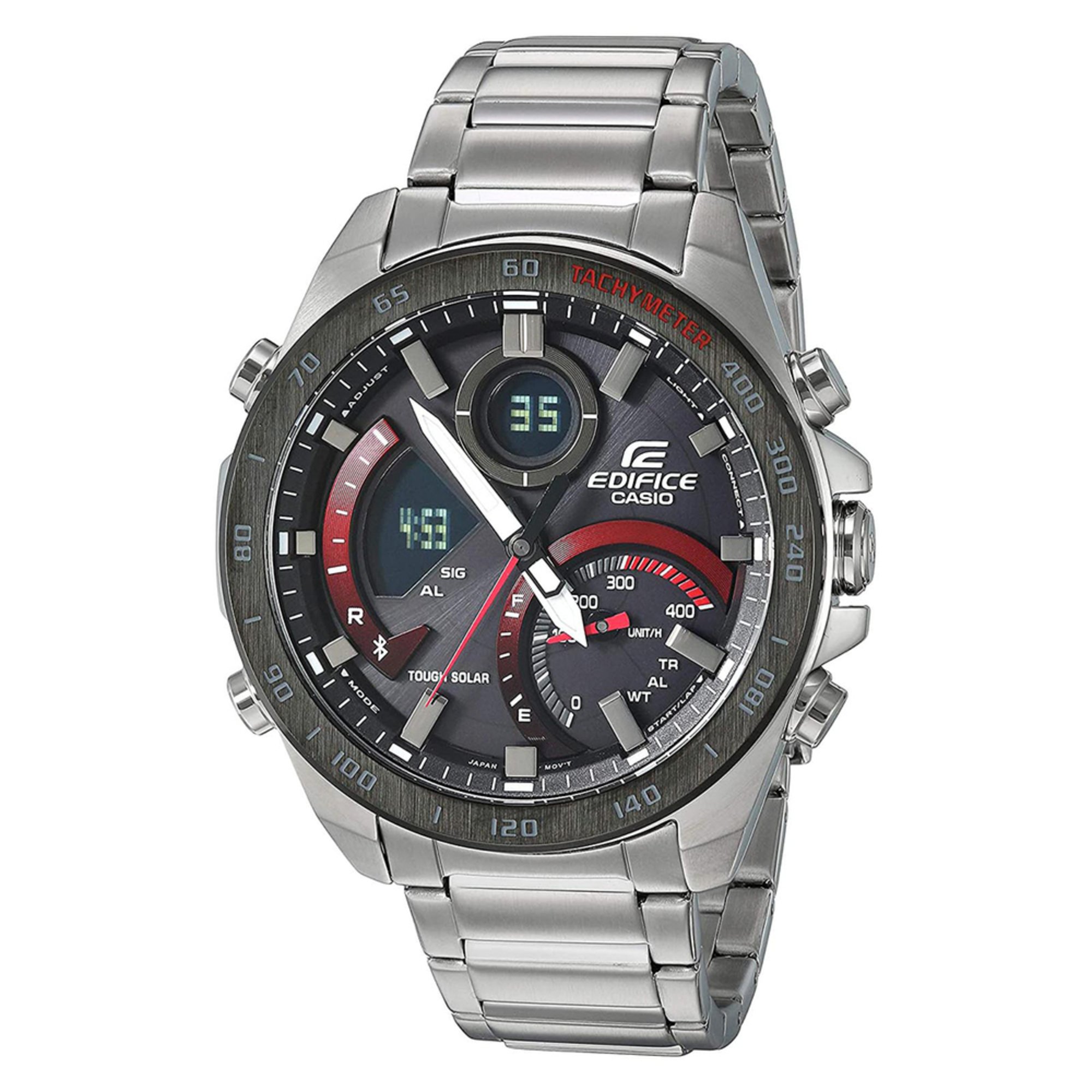 Casio Men's Edifice Tough Solar Stainless Steel Watch | Watches ...