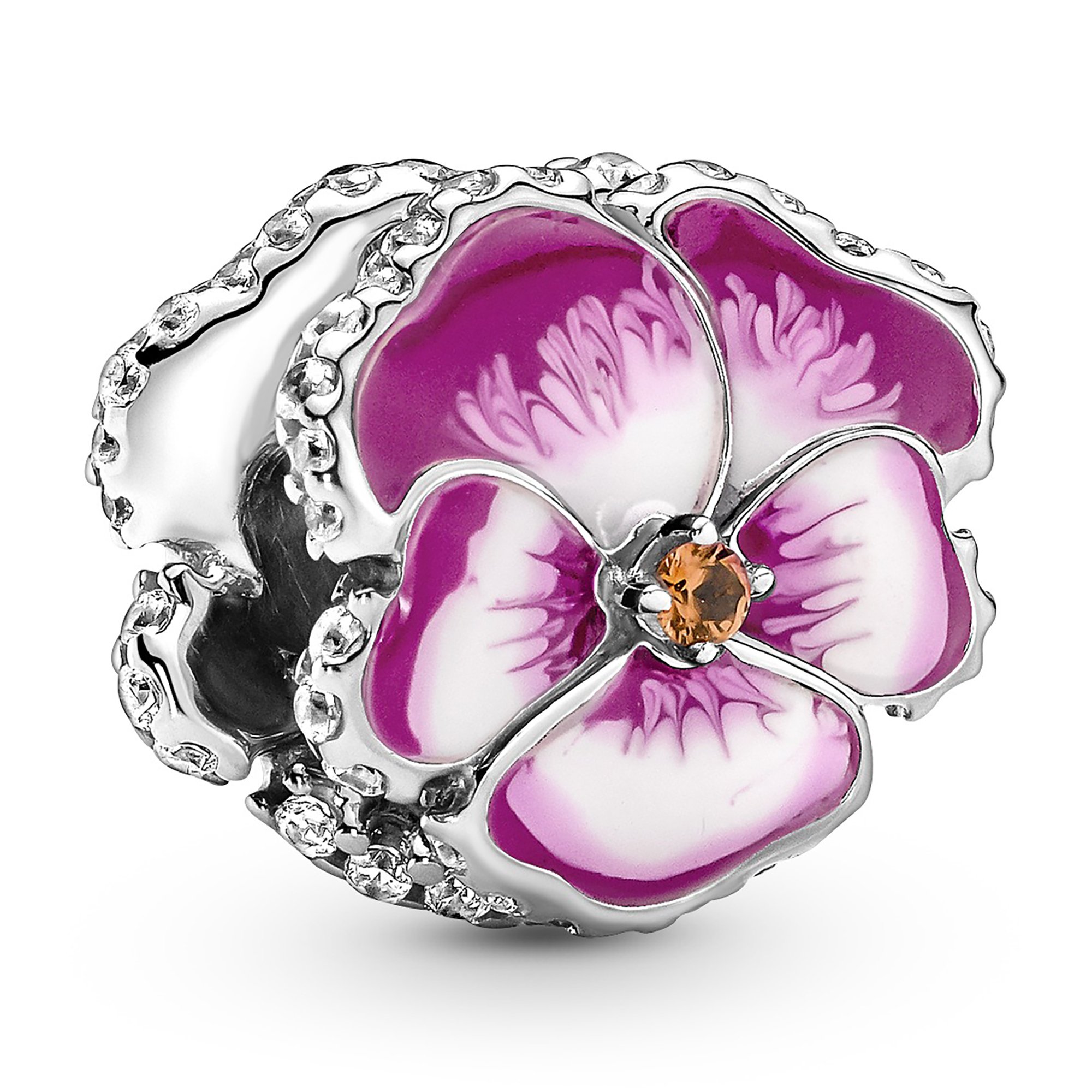 Pandora Pansy Flower Charm | Fashion Charms | Accessories - Shop Your ...