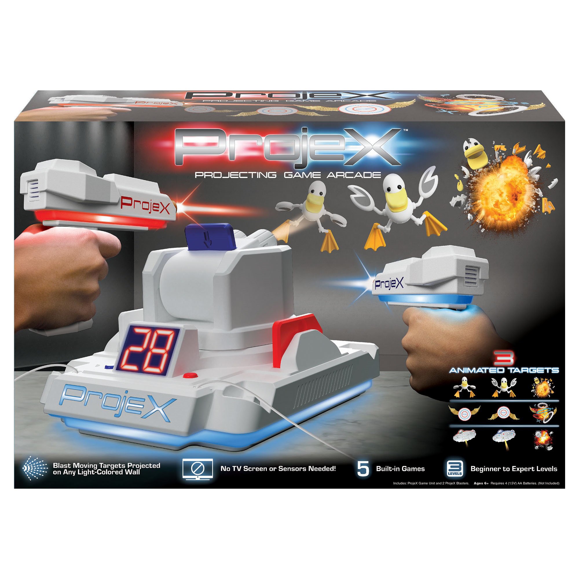Projex Animated Projecting Gaming Arcade | Building Sets & Kits | Toys ...