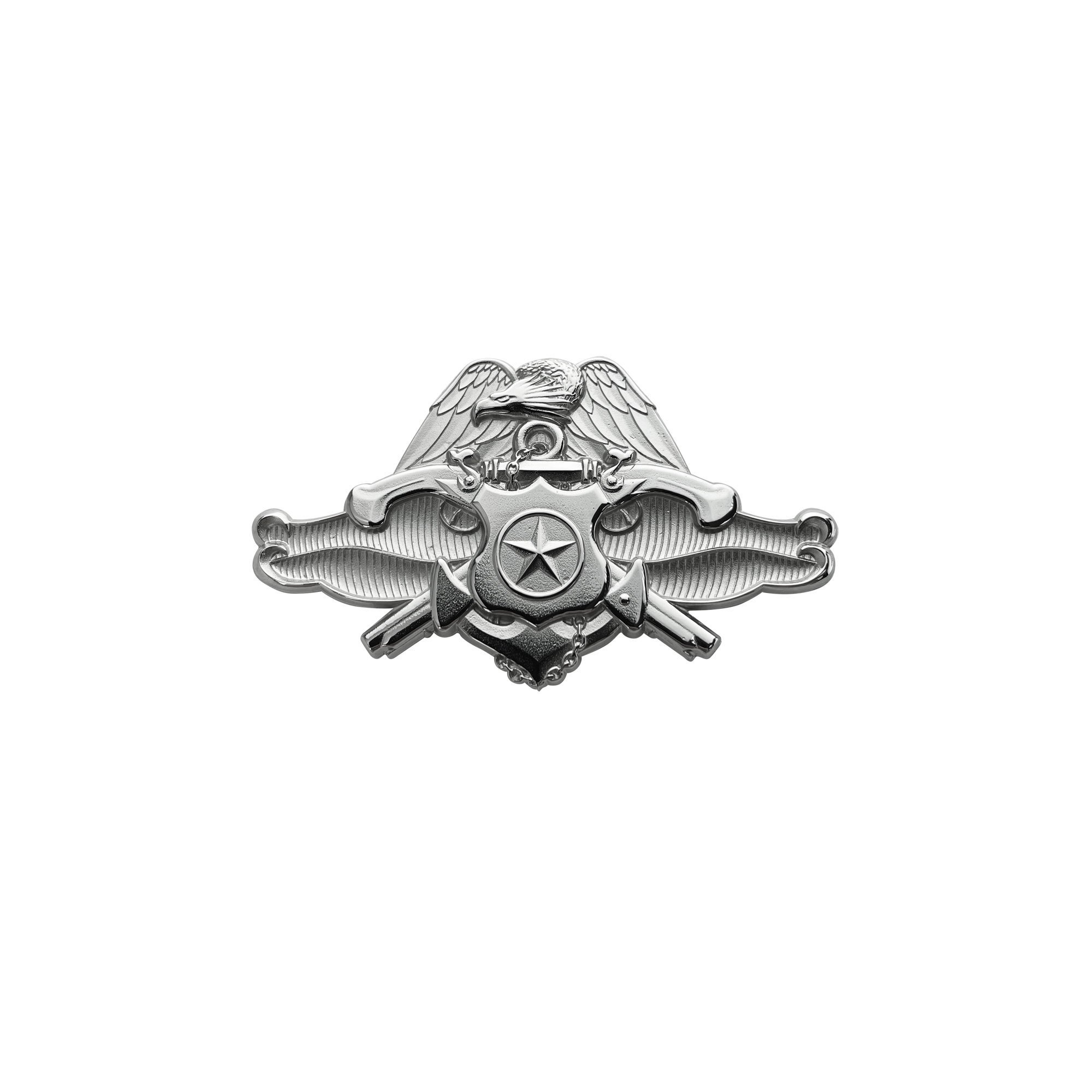 Navy Security Force Master Specialist Miniature Size Mirror Finish ...
