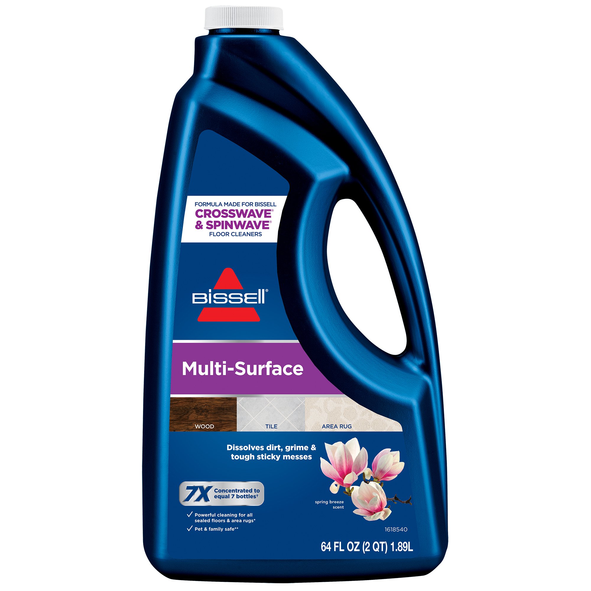 Bissell Clean Plus Natural Multi-surface Solution Citrus Fresh 64oz ...