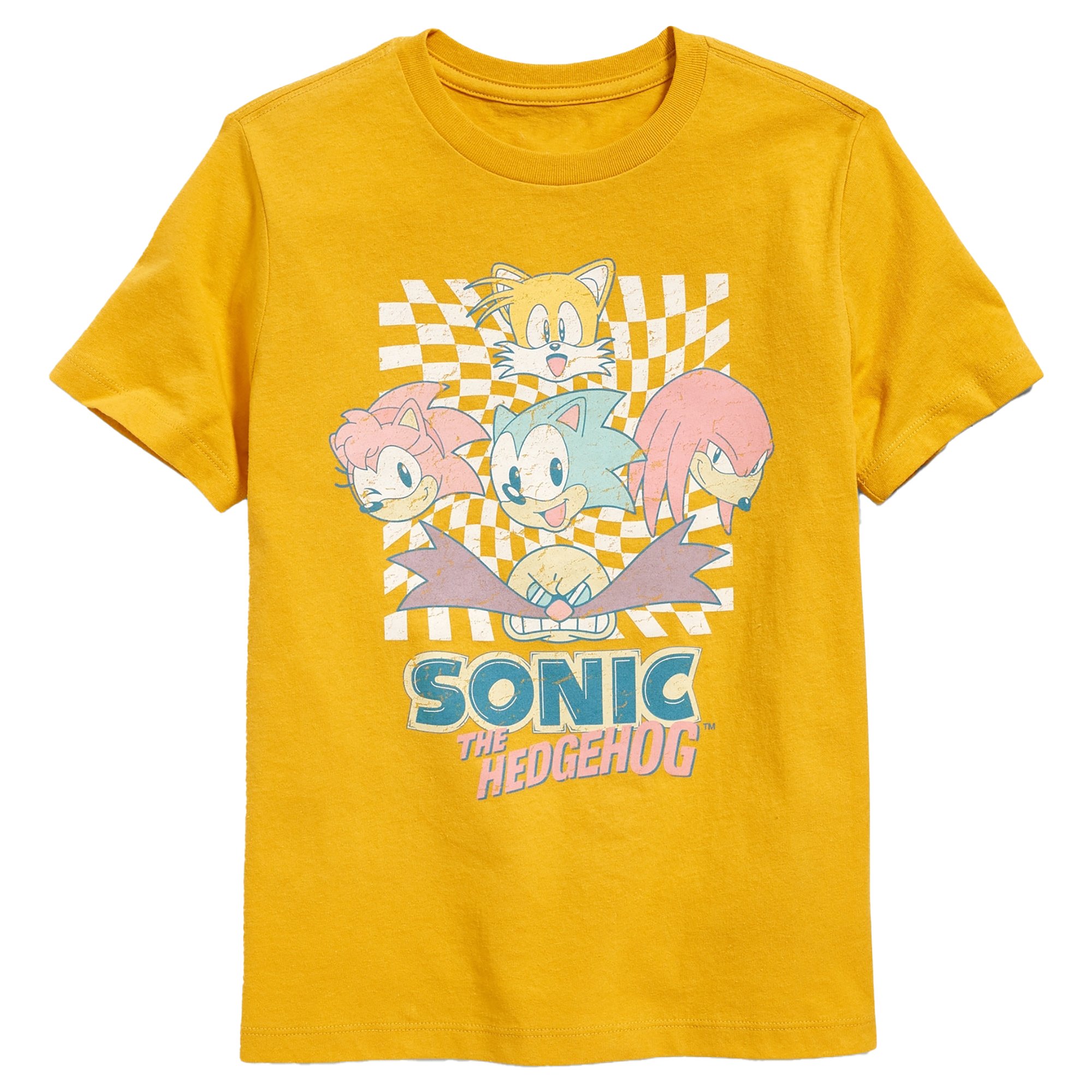 Old Navy Big Boys' Sonic Character Check Tee | Big Boys' Tees & Tanks ...