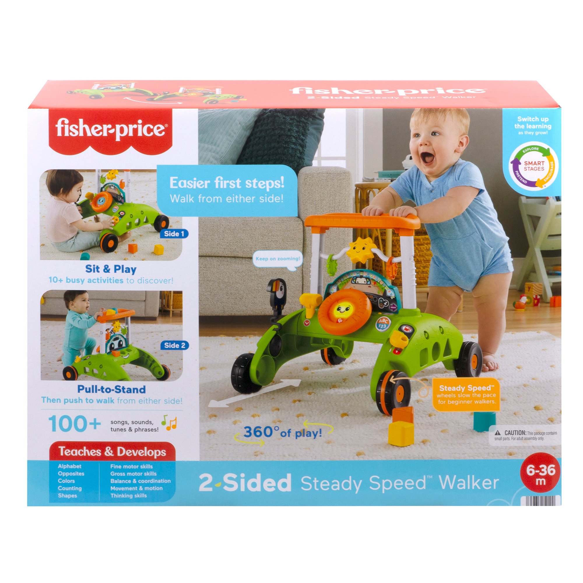 Fisher-price 2-sided Steady Speed Walker | Early Learning | Toys - Shop ...