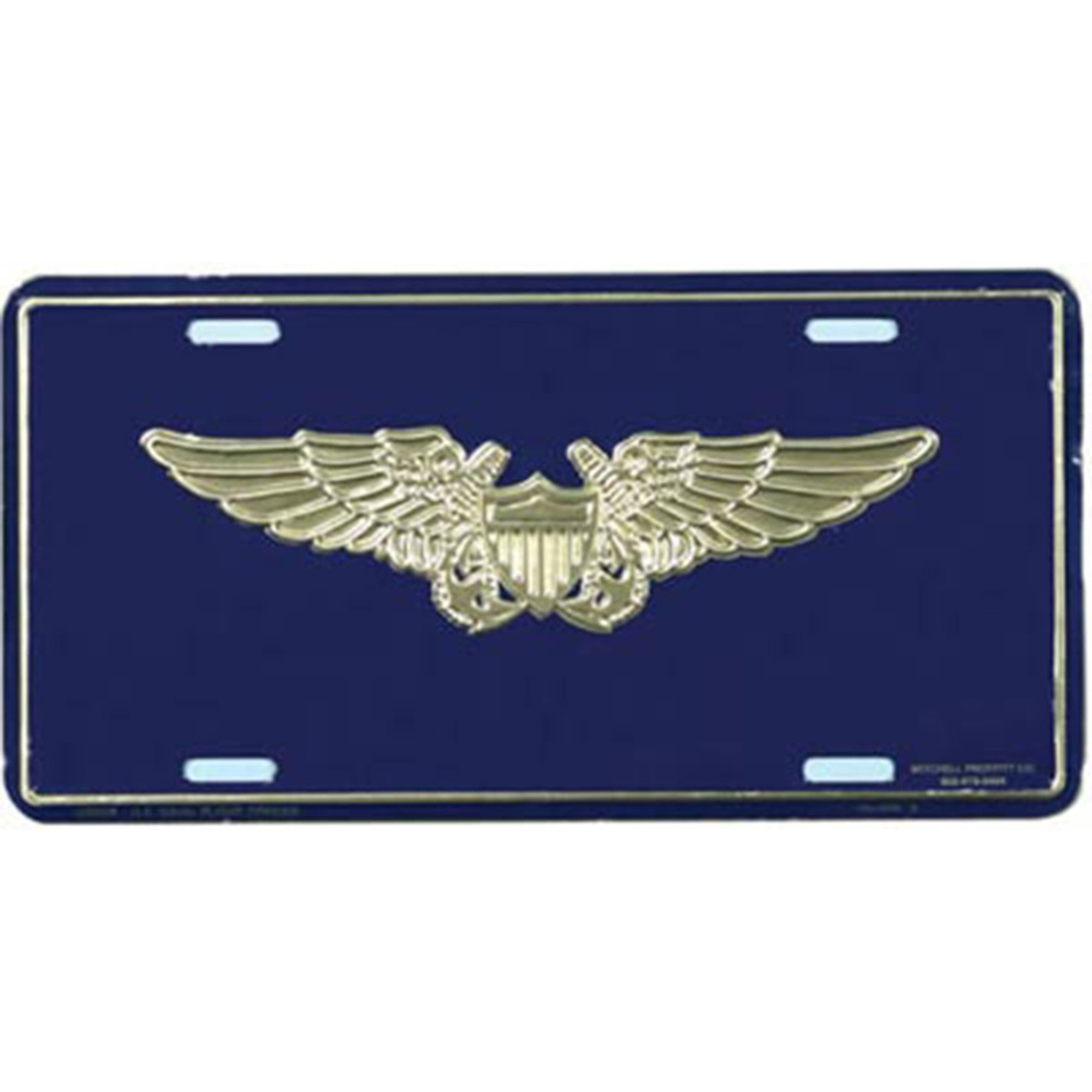 Mitchell Proffitt Usn Naval Flight Officer License Plate | Navy Pride ...