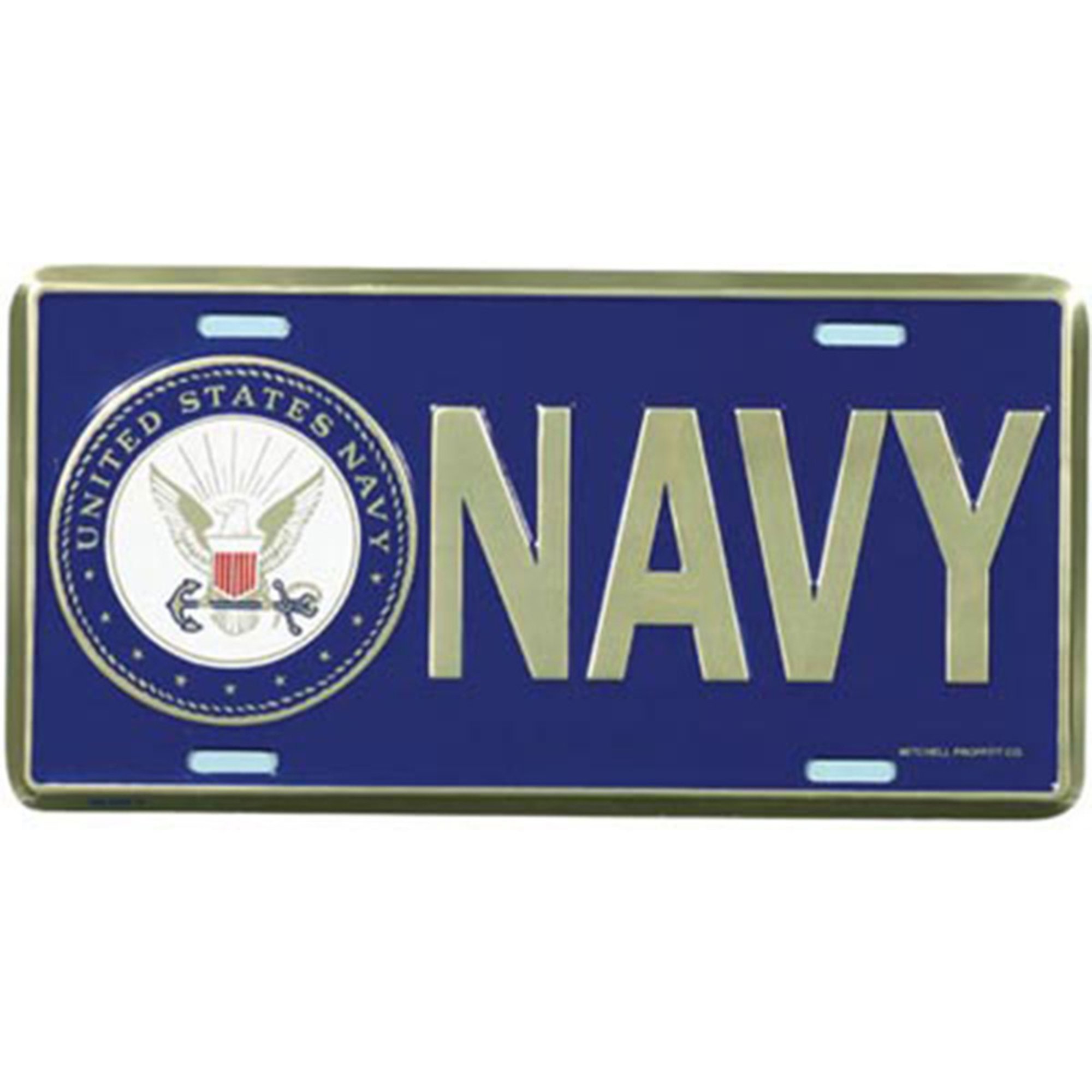 Mitchell Proffitt Usn With Insignia License Plate | Navy Pride License ...