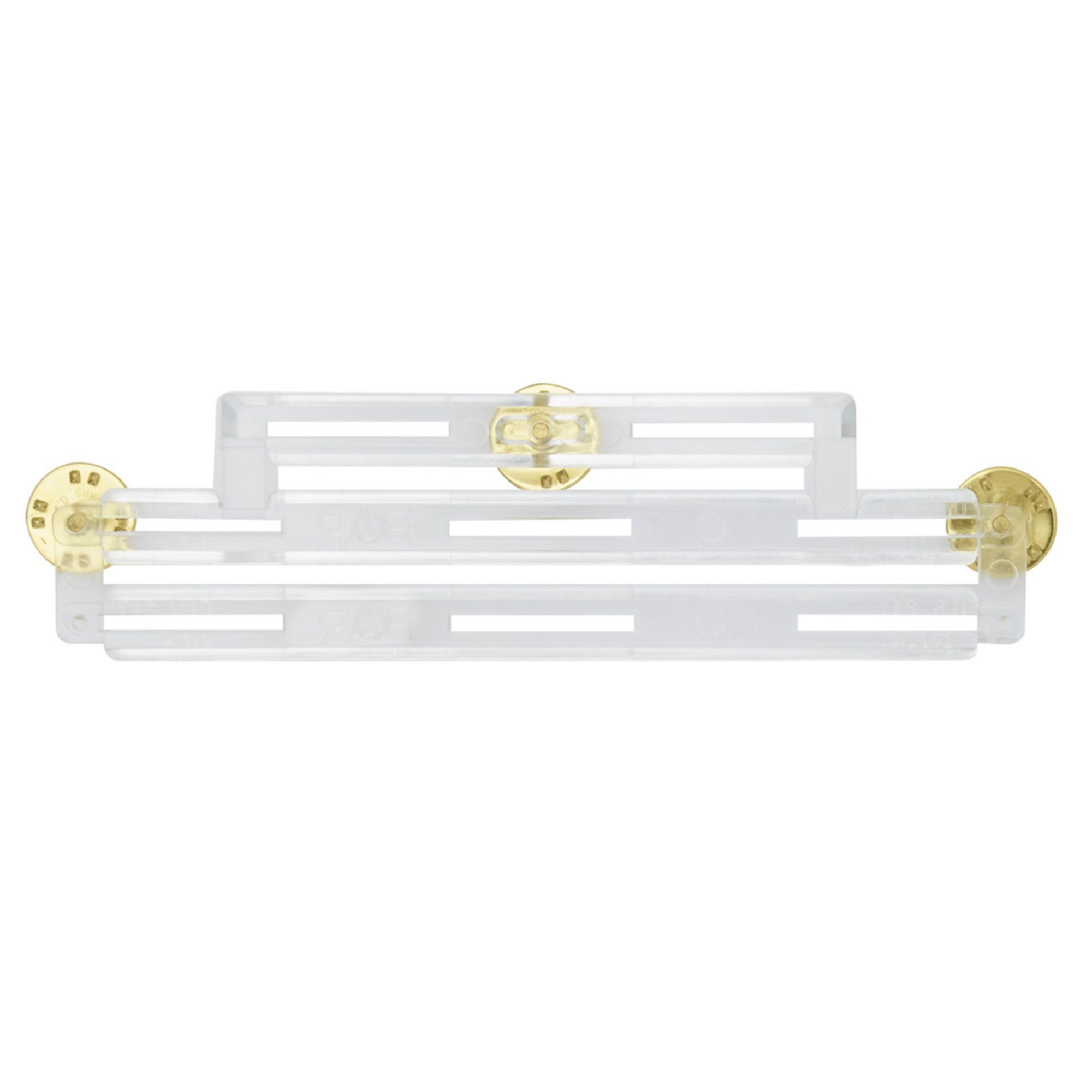 8 Ribbon Mounting Bar Holder Clear Plastic No Space | Mounting Bars ...