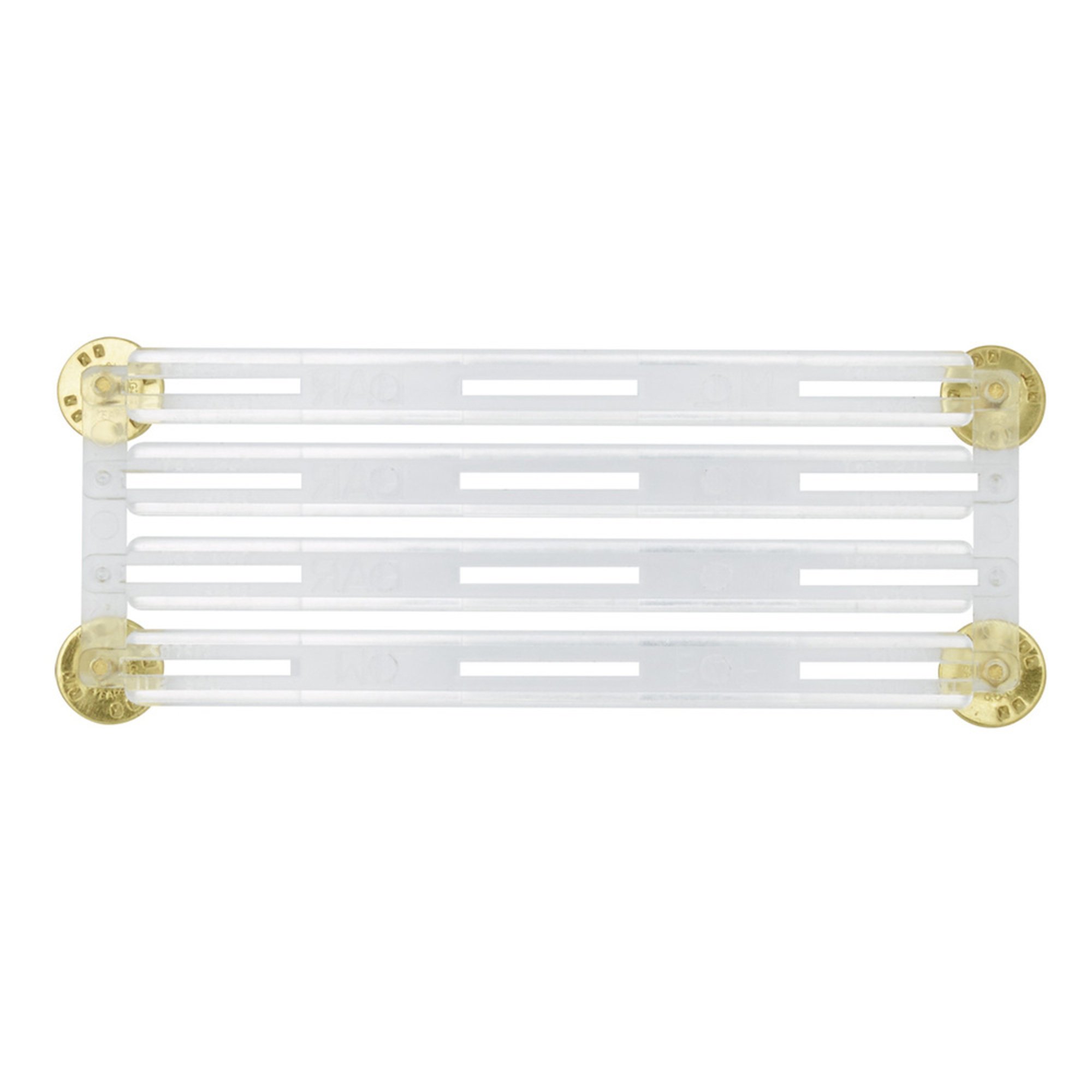 12 Ribbon Mounting Bar Holder Clear Plastic No Space | Mounting Bars ...