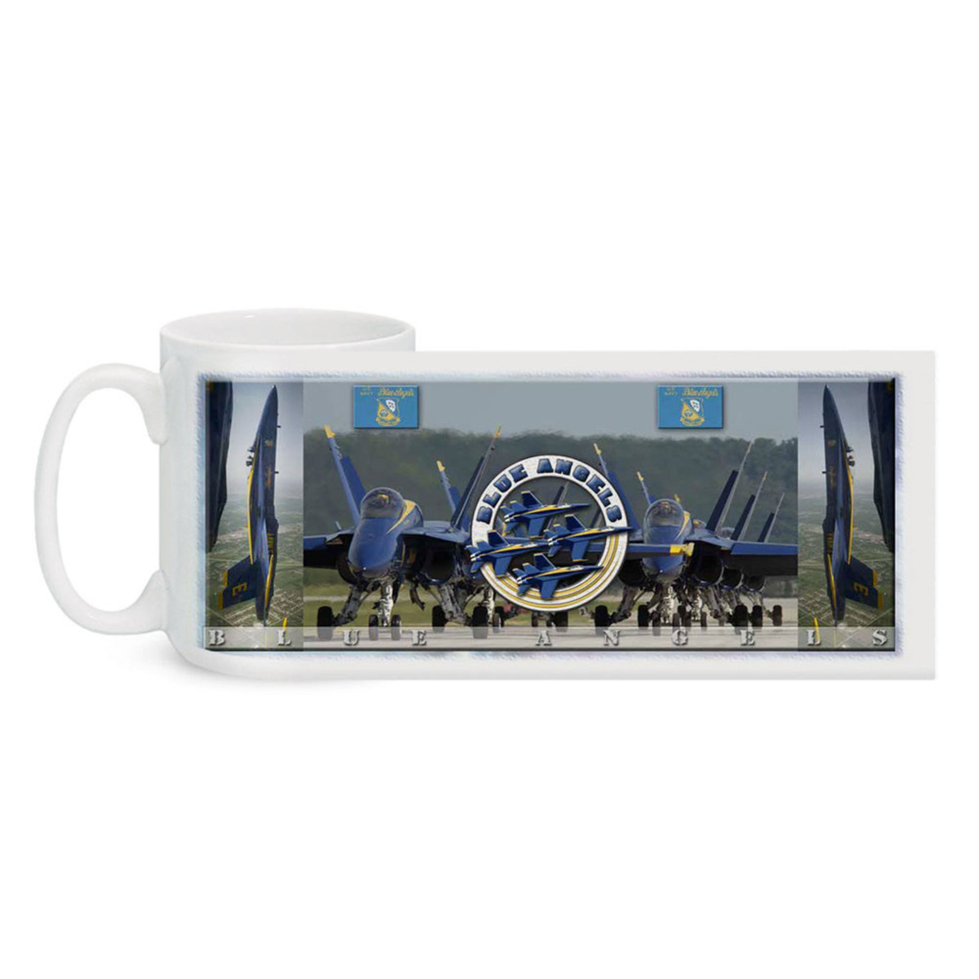 Mcm Usn Blue Angels Color Max El Grande Mug | Blue Angels | Navy Pride ...