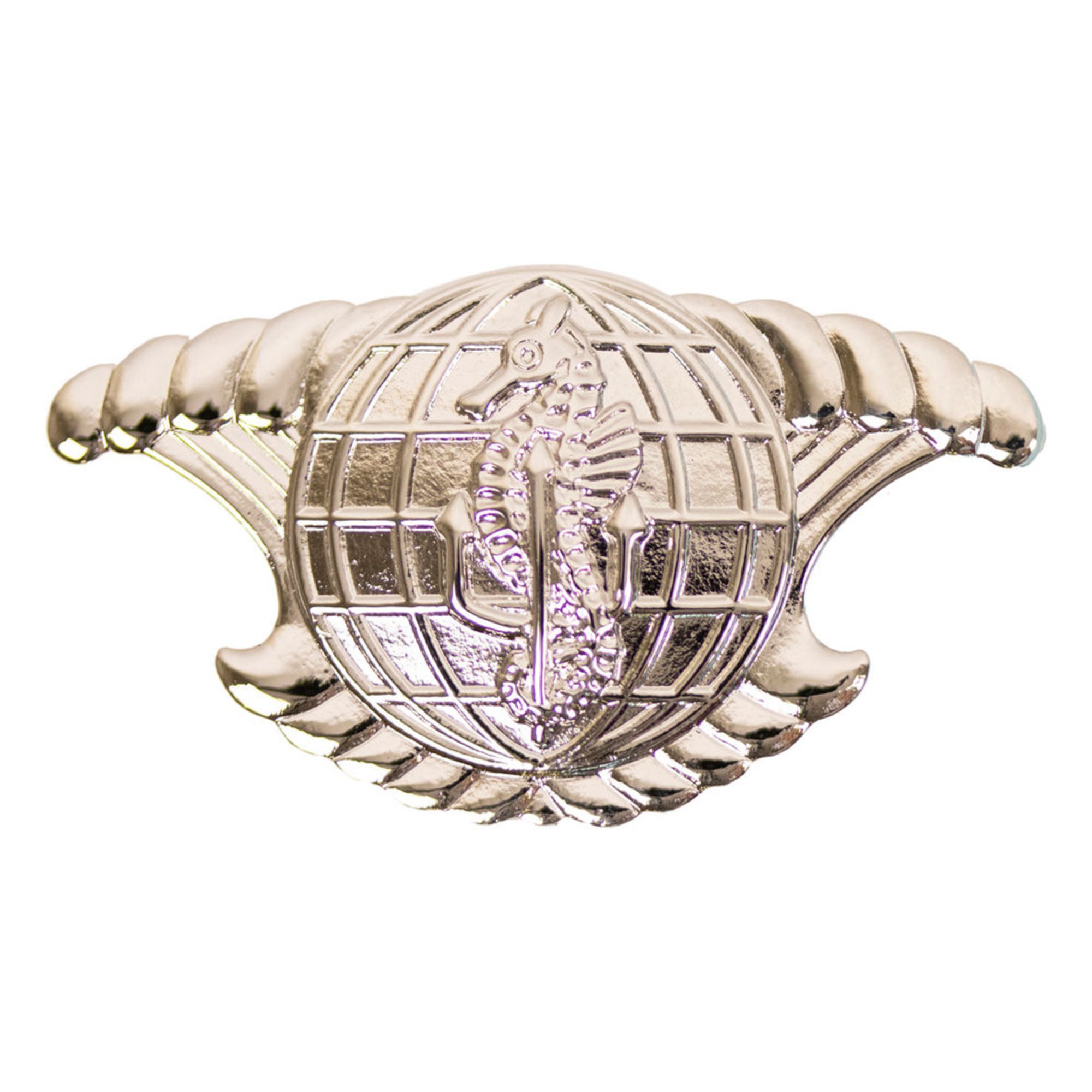 Warfare Badge Miniature Iuss Enl Mirror Finish Silver | Warfare Devices ...