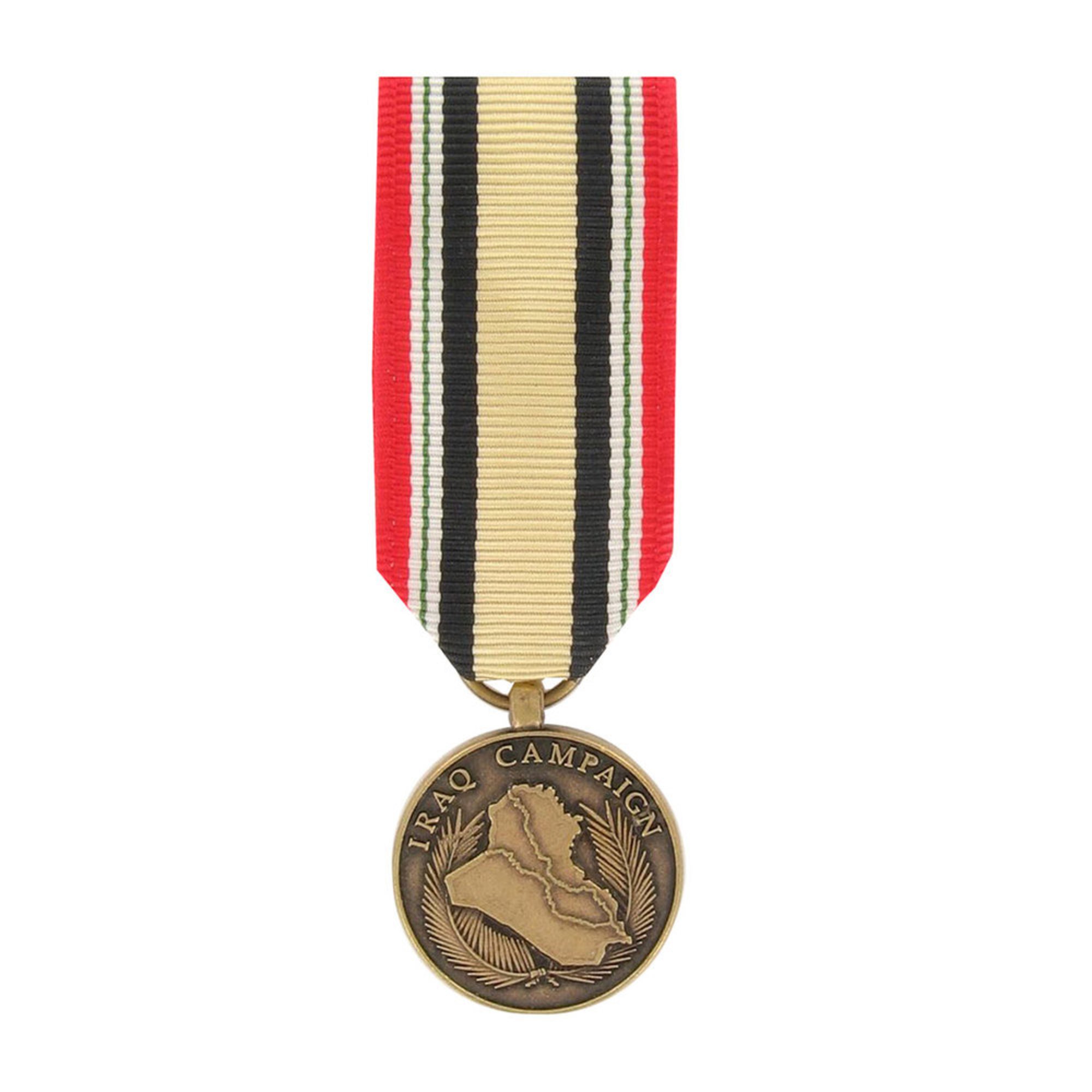 Medal Miniature Iraq Campaign | Miniature Medals | Military - Shop Your ...